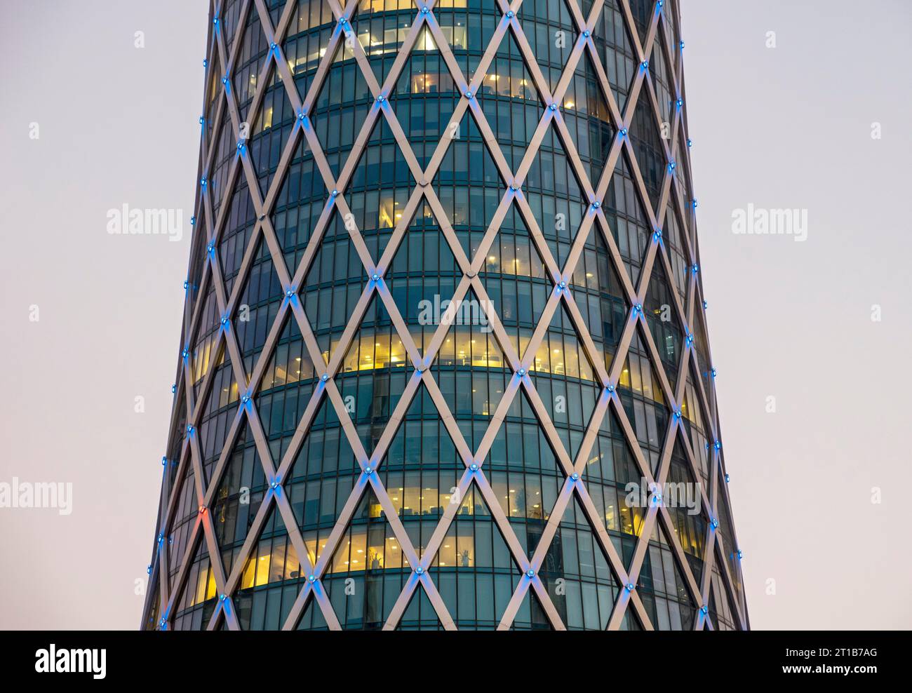 Tornado Tower aka QIPCO Tower, Doha, Qatar Stock Photo - Alamy