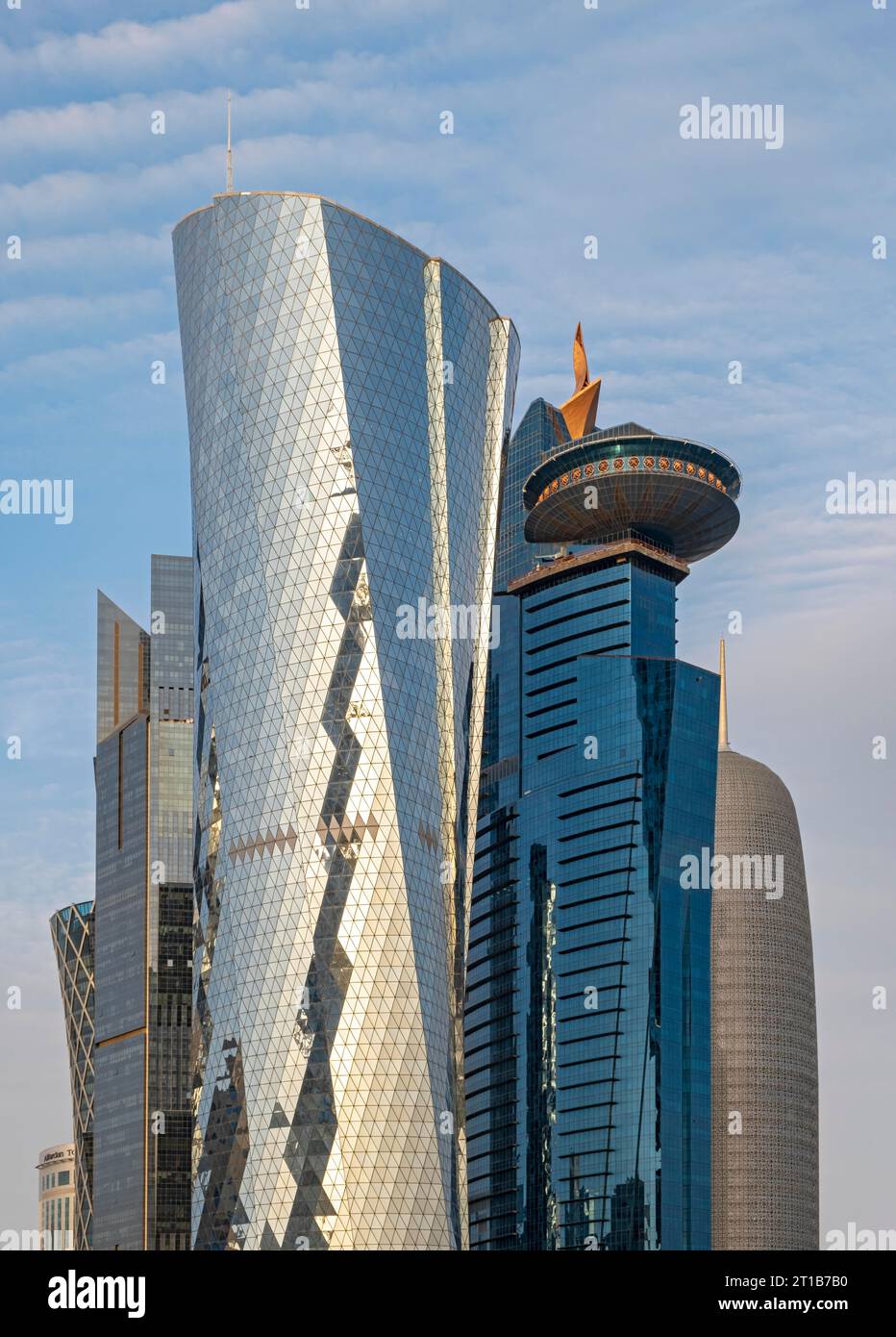 Burj qatar building hi-res stock photography and images - Alamy