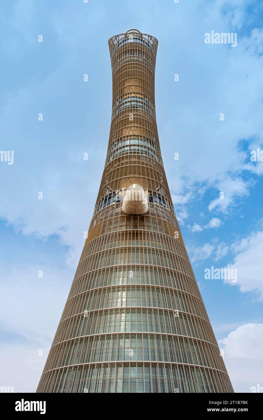 The Torch Tower aka Aspire Tower, Doha, Qatar Stock Photo - Alamy