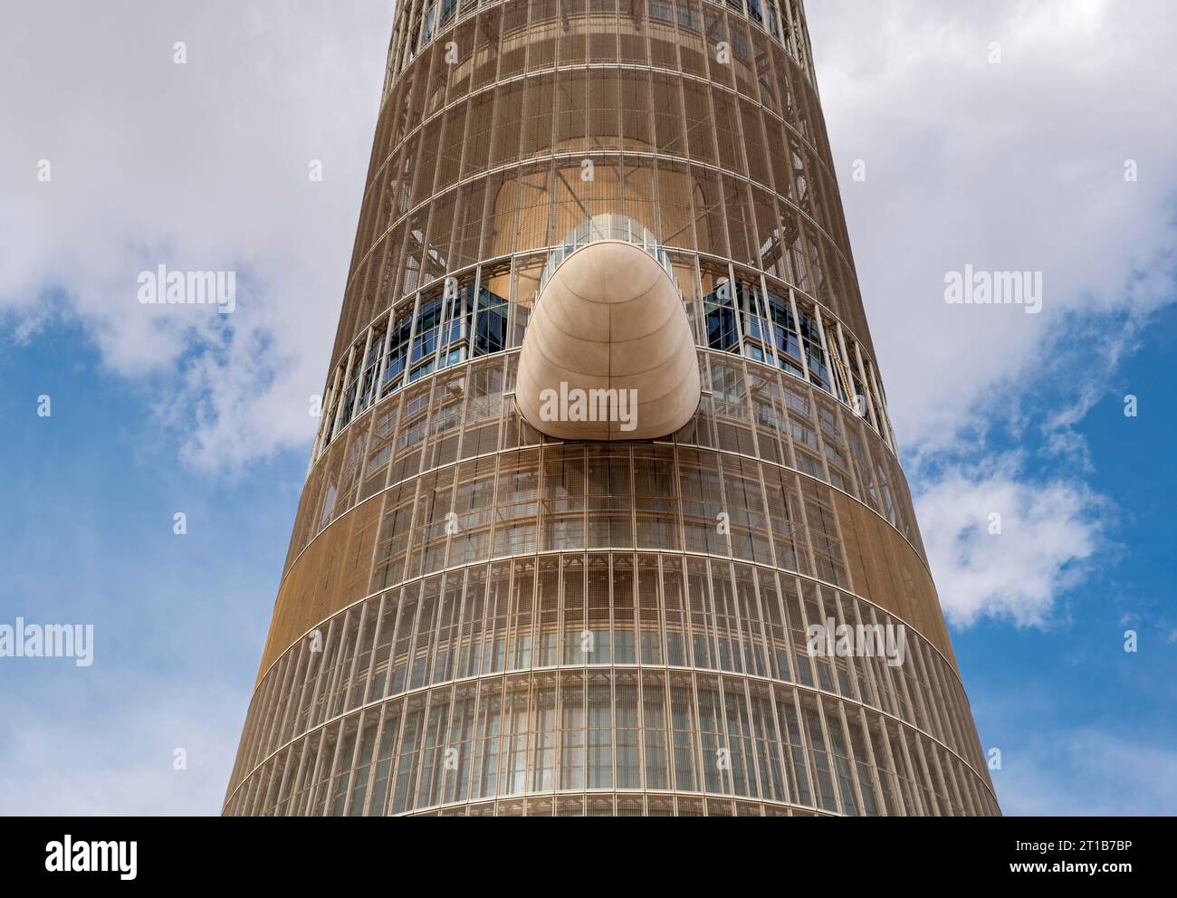 The Torch Tower aka Aspire Tower, Doha, Qatar Stock Photo - Alamy