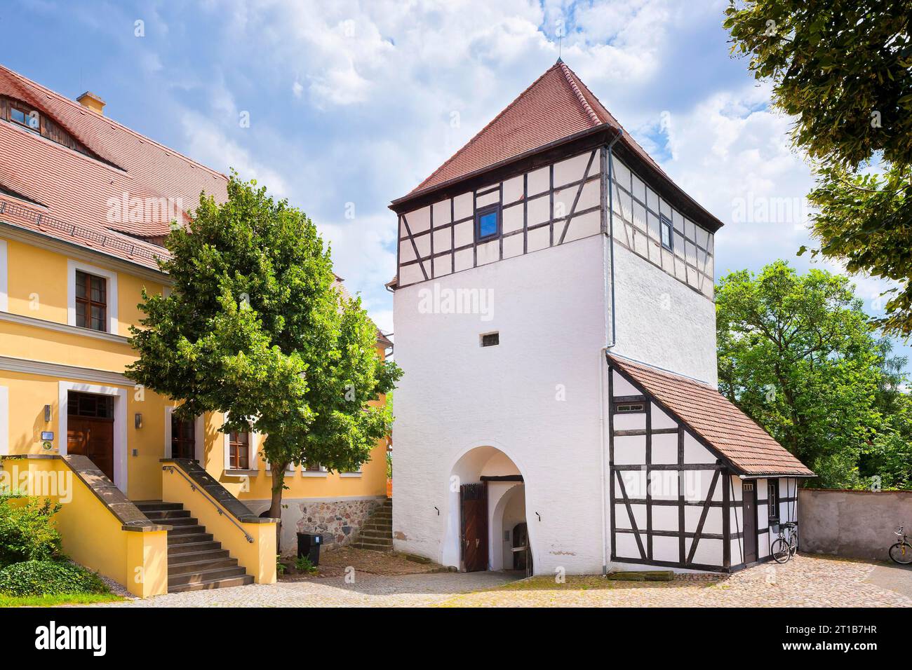 Bad Dueben Tower Lug to the Land Stock Photo - Alamy