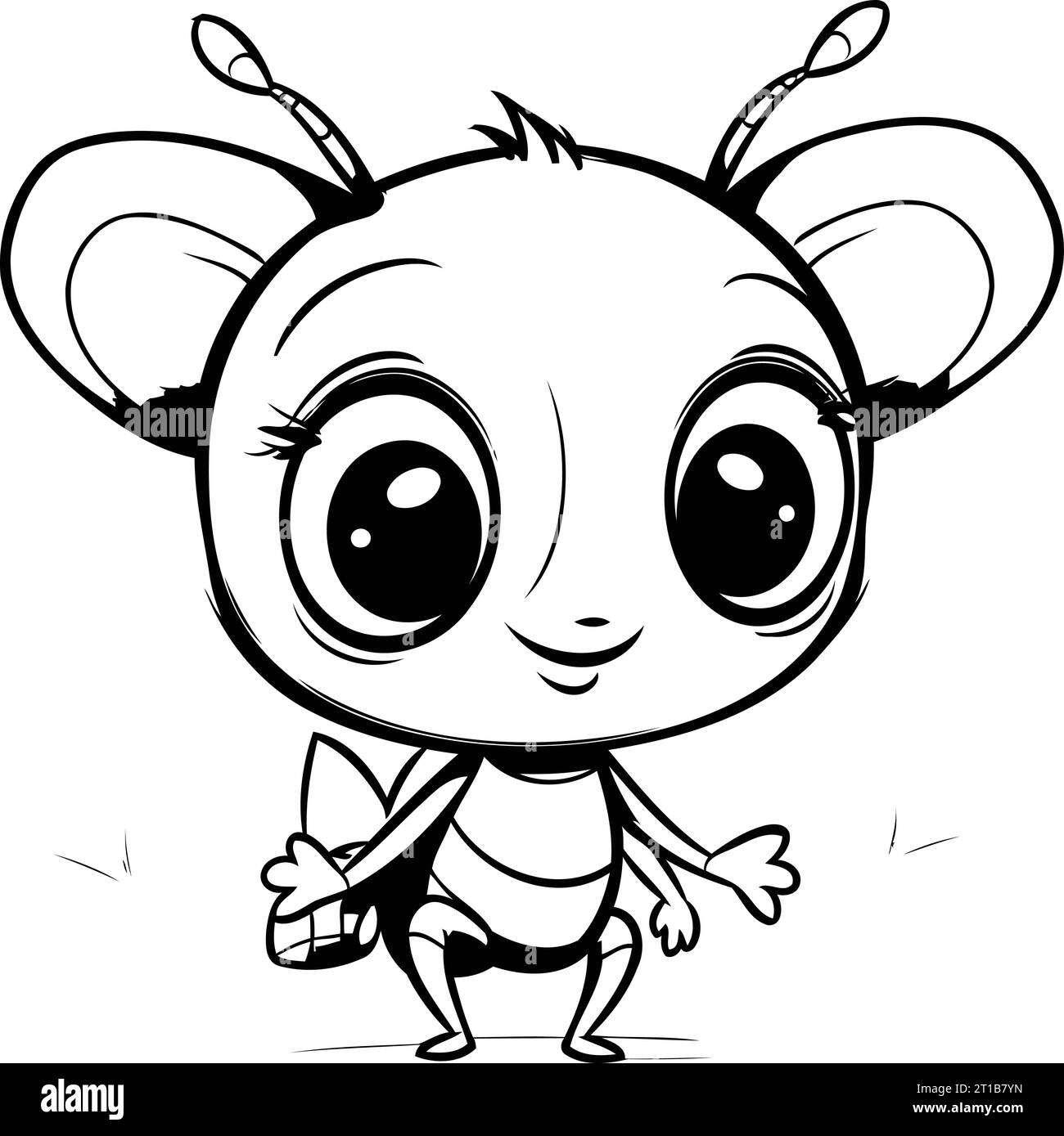 Cute little mouse cartoon vector illustration. Cute little mouse ...