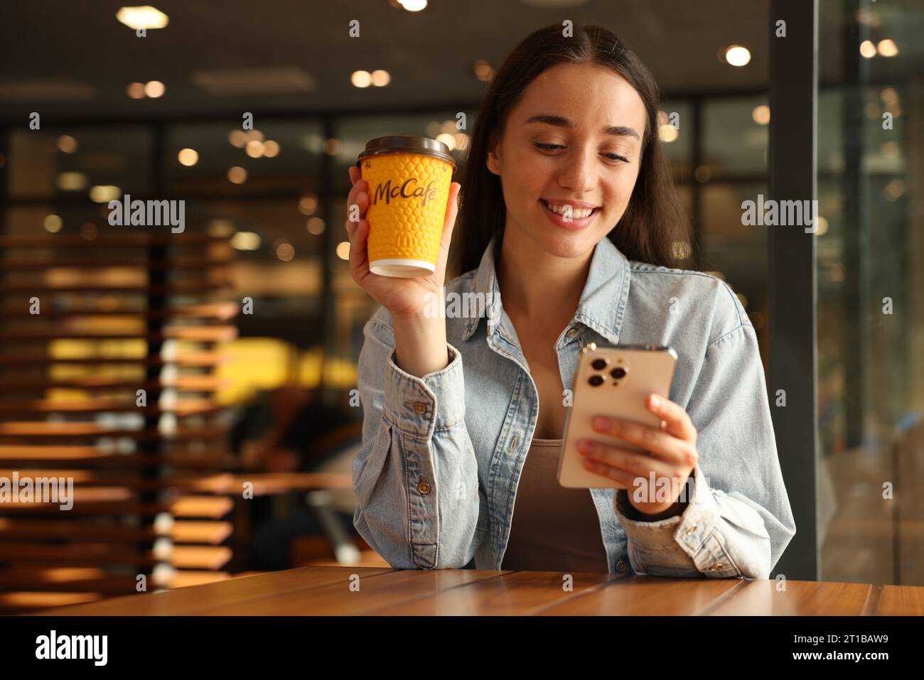 Mcdonald’s sweet tea hi-res stock photography and images - Alamy