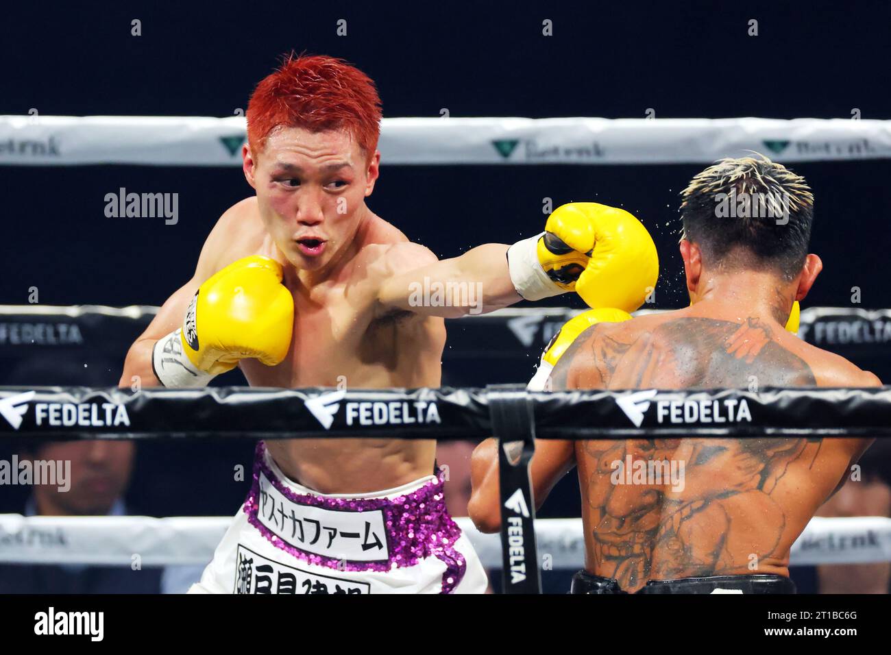 Ariake Arena Tokyo, Japan. 12th Oct, 2023. (L-R) Yukinori Oguni, John ...