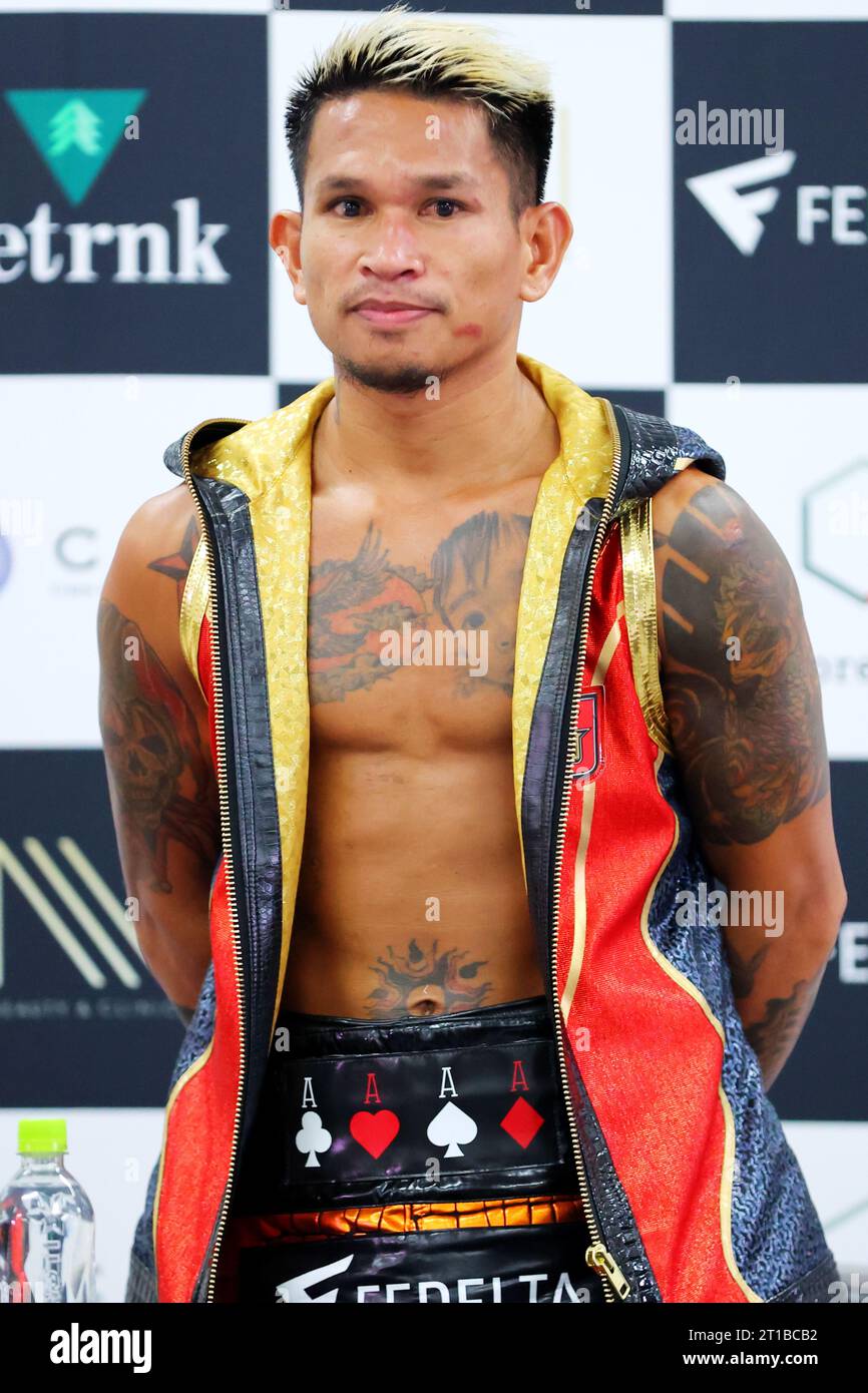 Ariake Arena Tokyo, Japan. 12th Oct, 2023. John Riel Casimero, OCTOBER ...