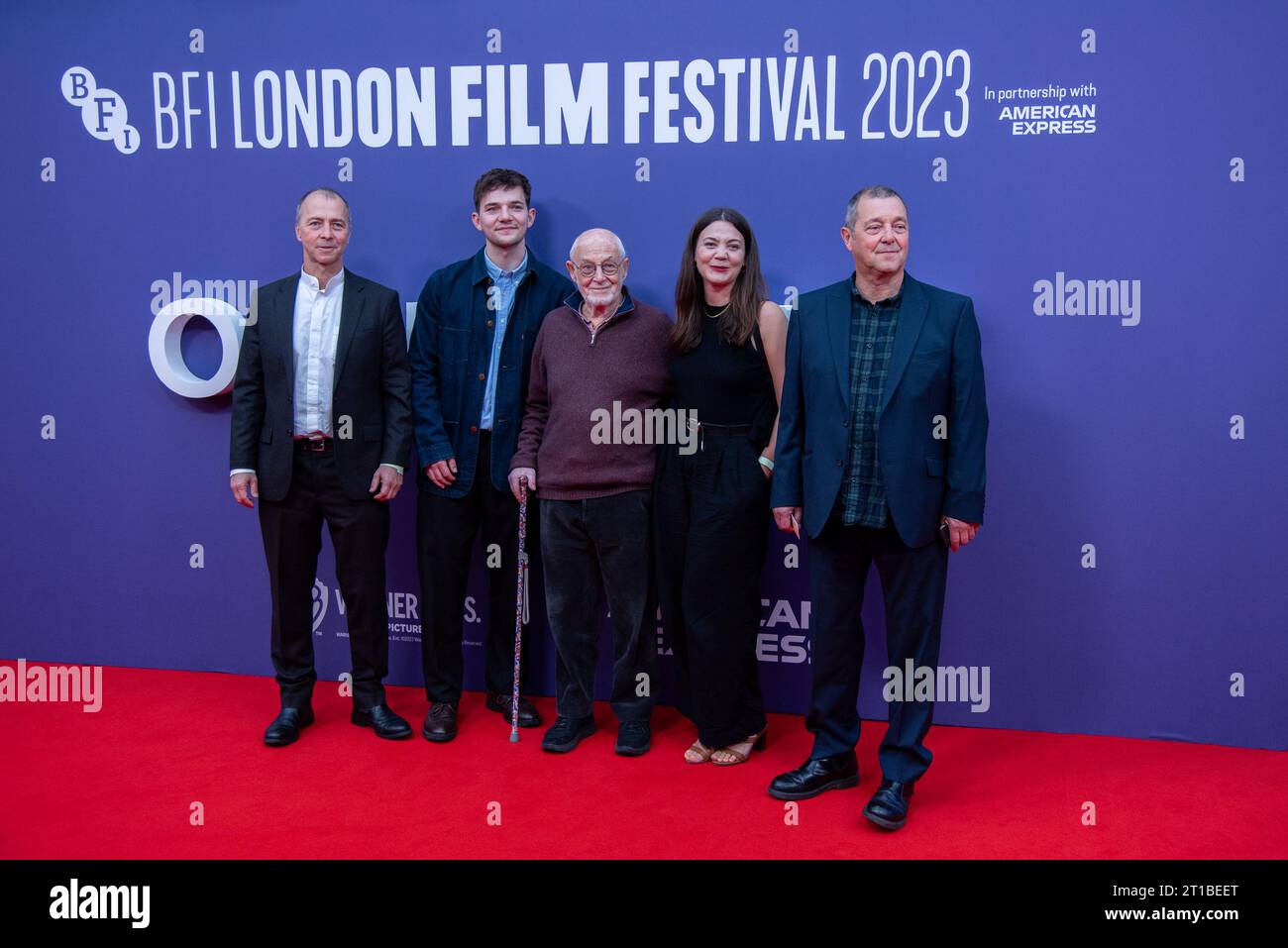 London, UK. 12th Oct, 2023. Peter Schiller and family attend the "One ...