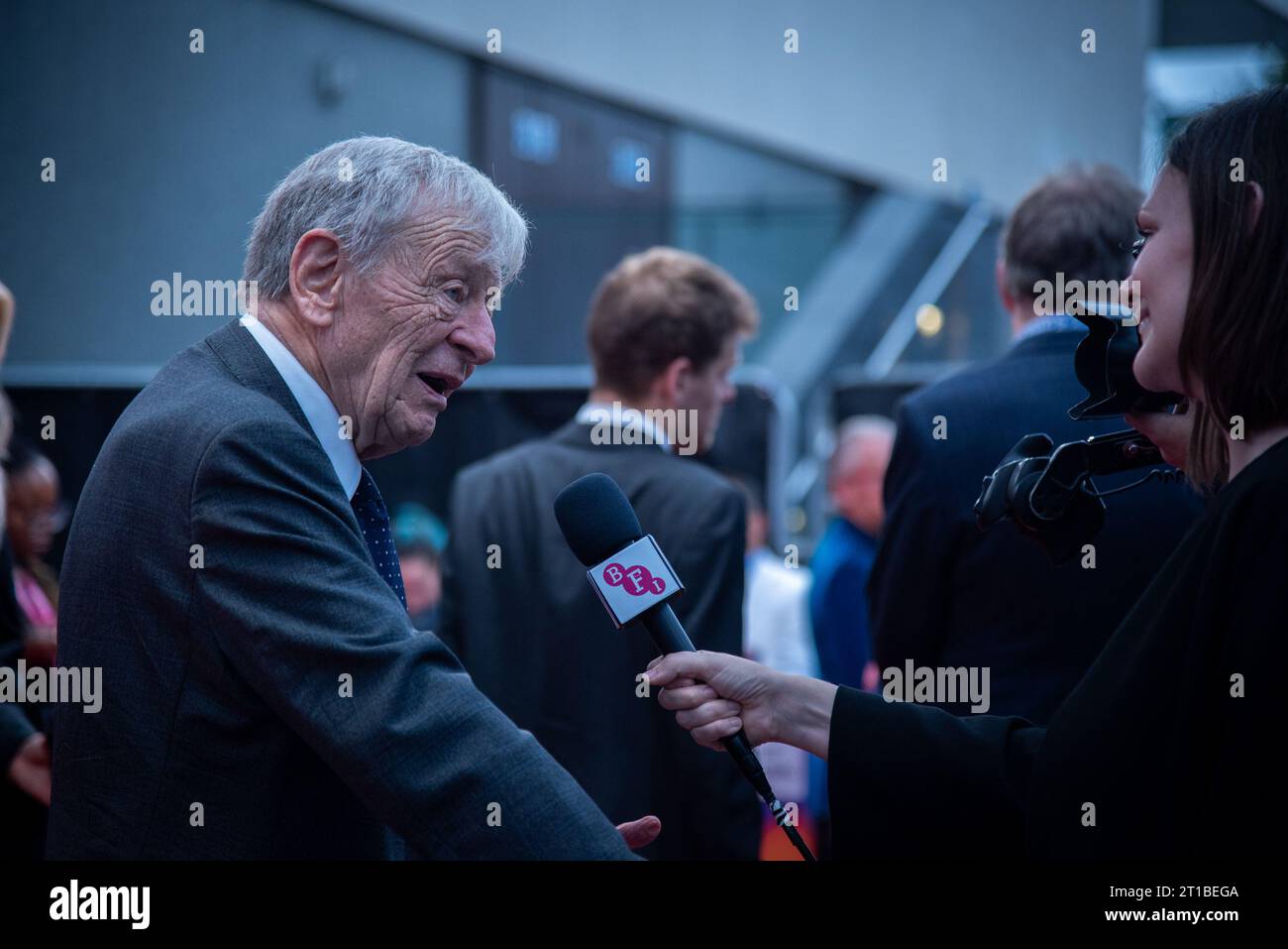 London, UK. 12th Oct, 2023. Lord Alfred Dubs attends the "One Life ...