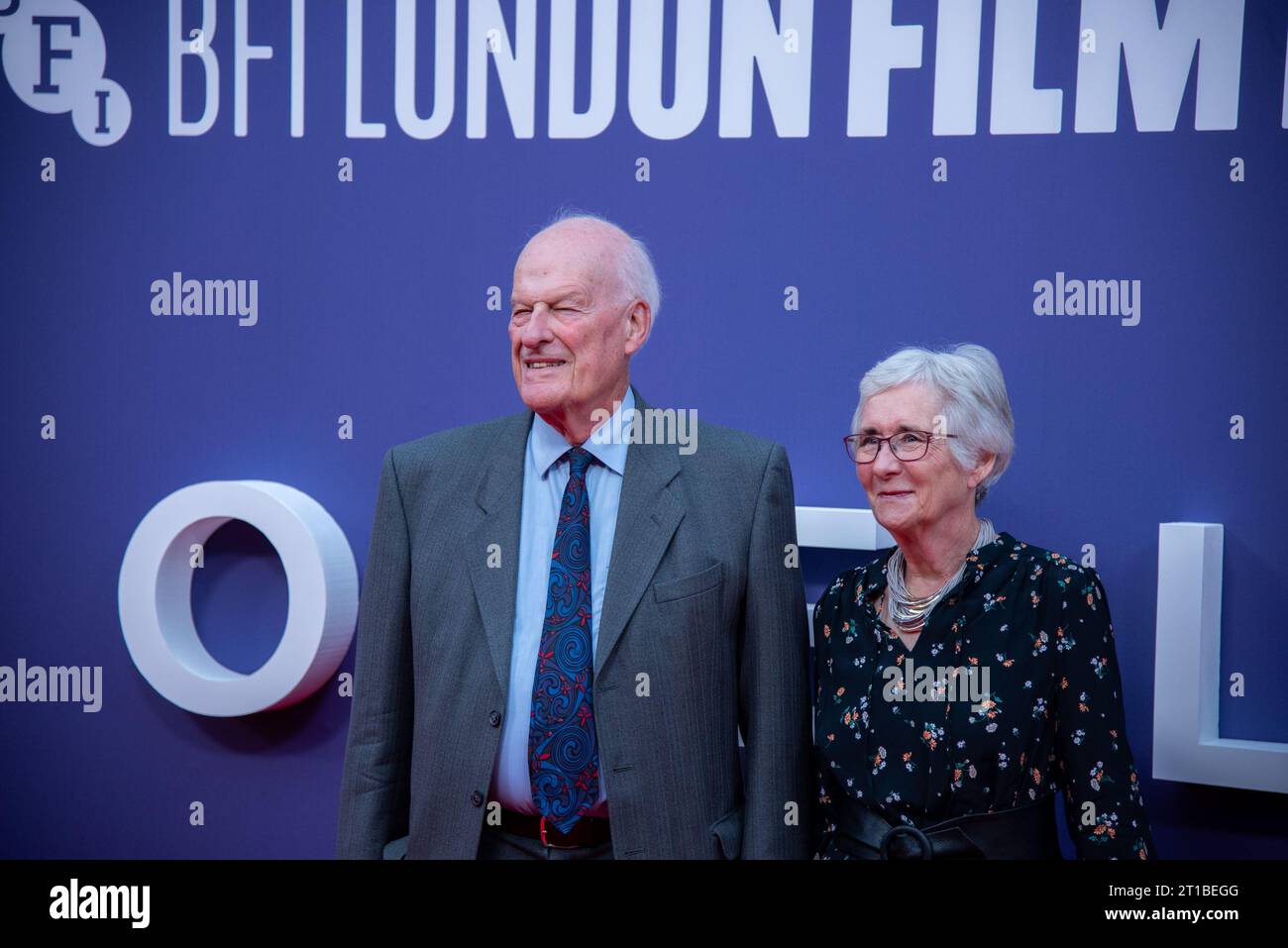 London, UK. 12th Oct, 2023. Henry Warriner and wife attend the "One ...