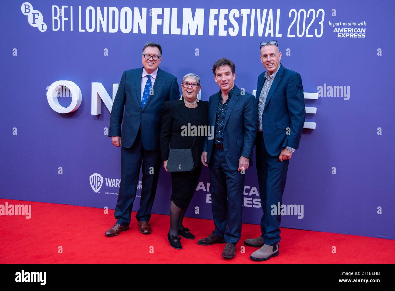 London, UK. 12th Oct, 2023. James Hawes (C) attends the "One Life ...