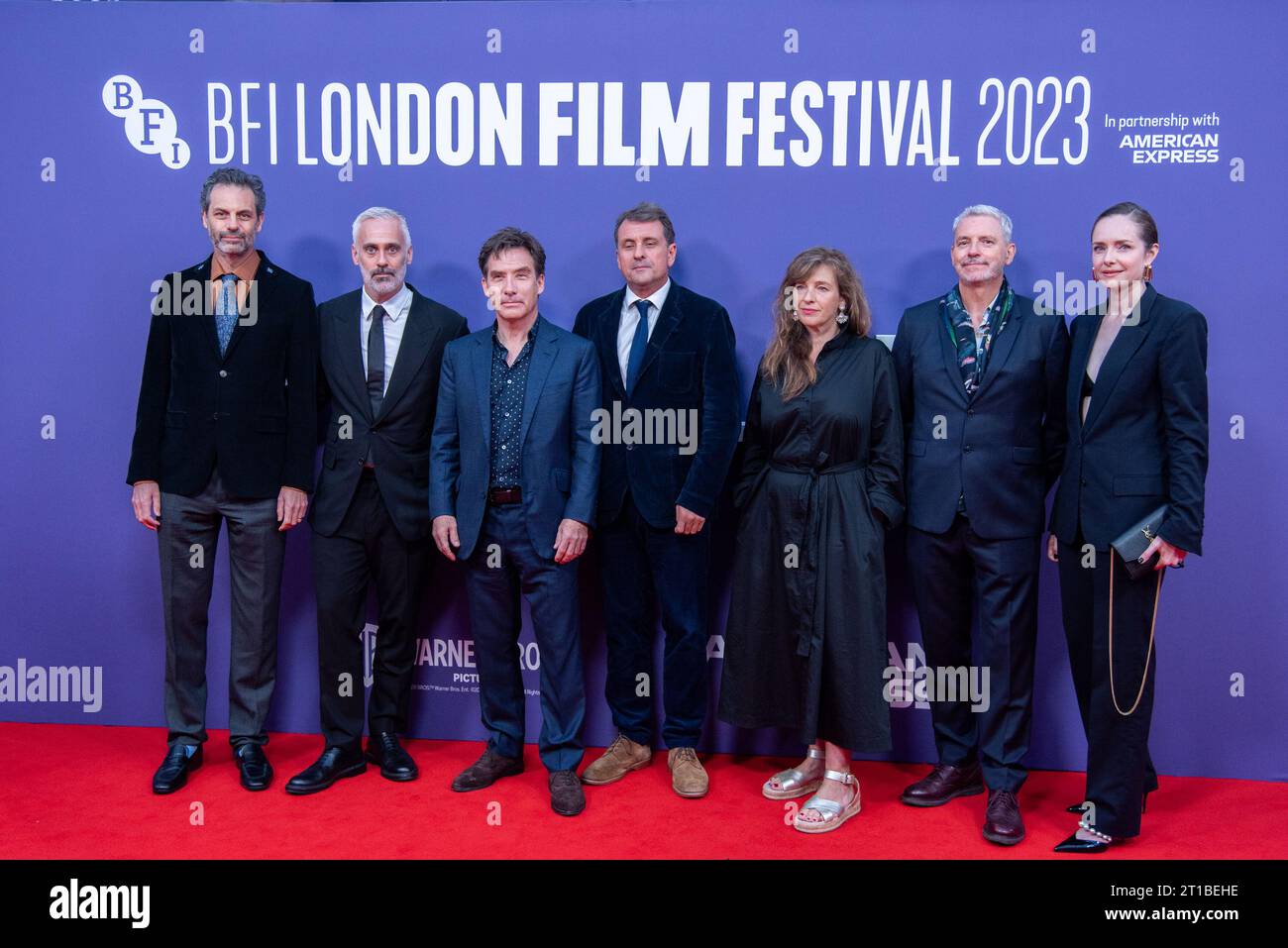 London, UK. 12th Oct, 2023. Emile Sherman, Iain Canning, James Hawes ...