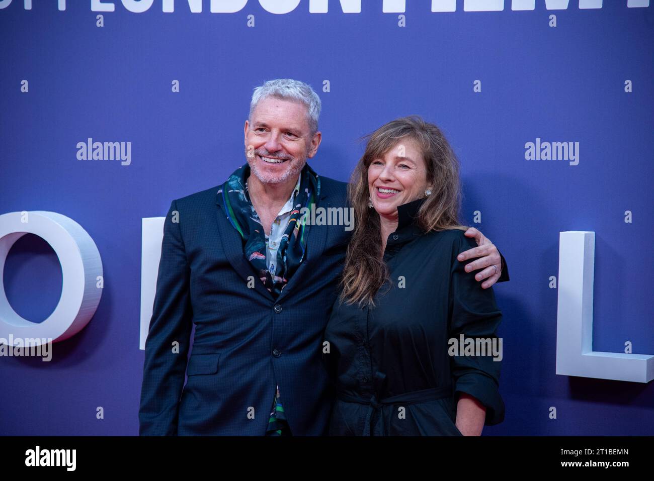 London, UK. 12th Oct, 2023. Nick Drake and Lucinda Coxon attend the ...