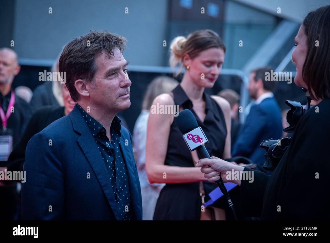 London, UK. 12th Oct, 2023. James Hawes attends the "One Life" Headline ...