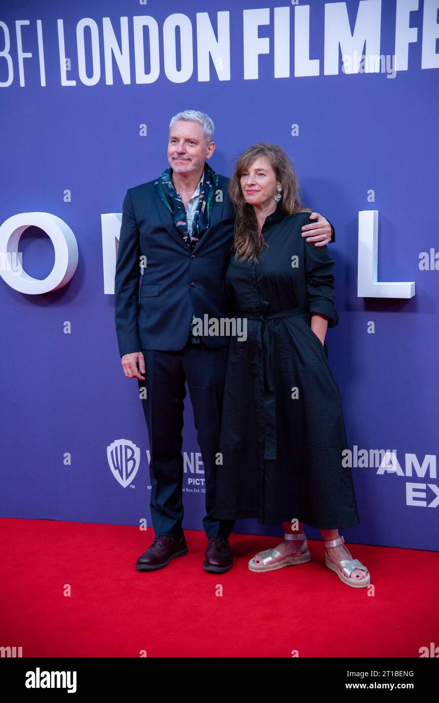 London, UK. 12th Oct, 2023. Nick Drake and Lucinda Coxon attend the ...