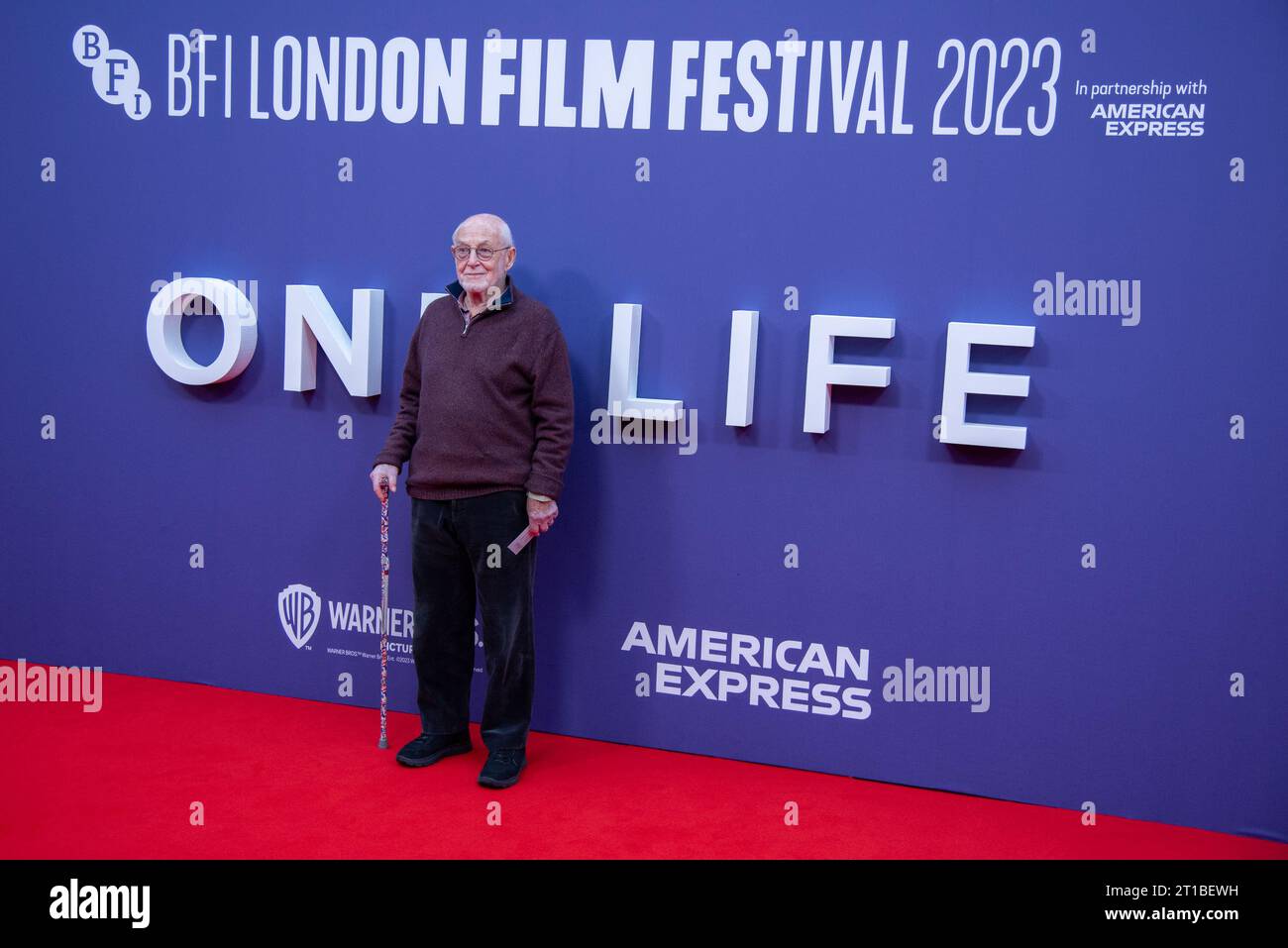 London, UK. 12th Oct, 2023. Peter Schiller attends the "One Life ...