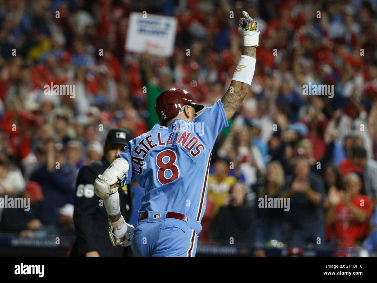 Philadelphia, United States. 12th Oct, 2023. Philadelphia Phillies Nick ...