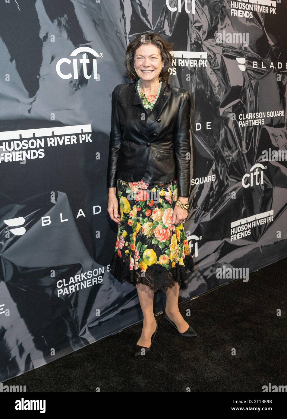 New York, USA. 12th Oct, 2023. Diana Taylor attends the Hudson River ...