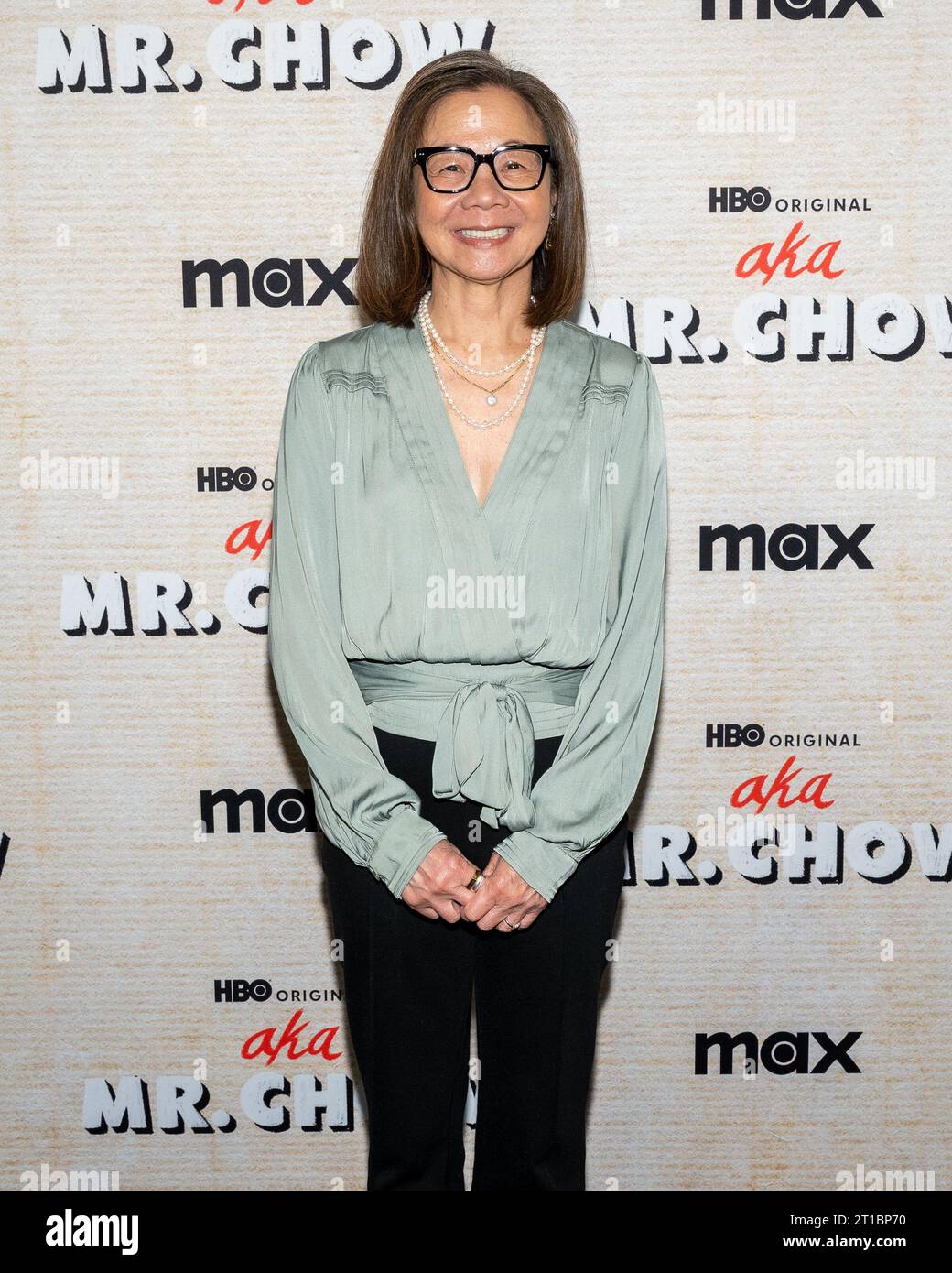 New York, USA. 08th Oct, 2023. Diane Quon attends the world premiere of ...