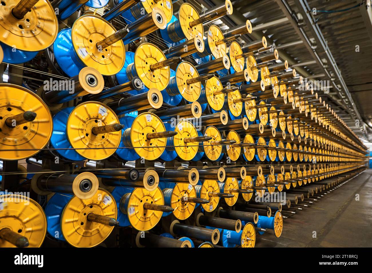 Bobbin creel hi-res stock photography and images - Alamy