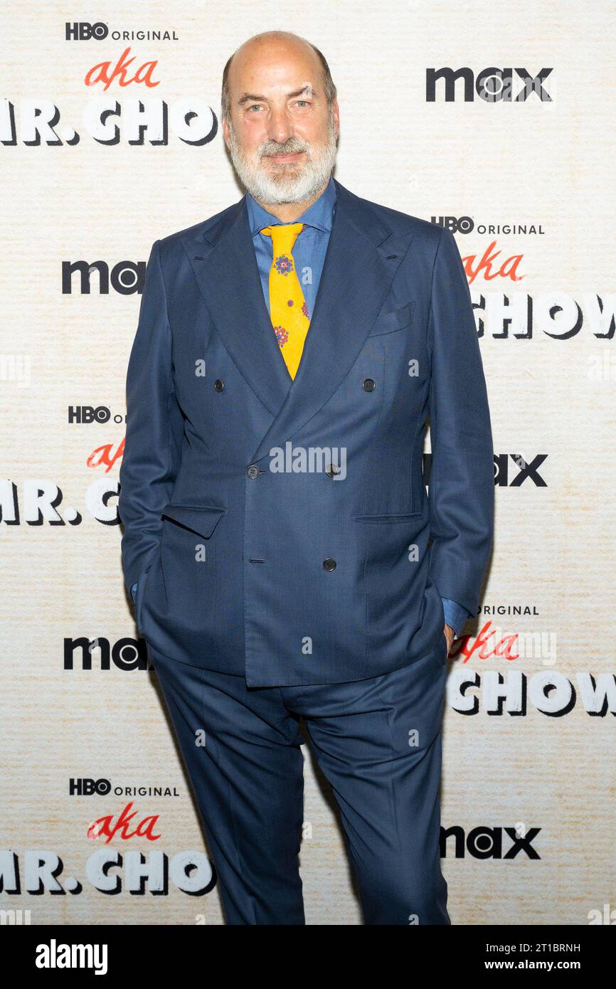 New York, USA. 08th Oct, 2023. Nick Hooker attends the world premiere ...