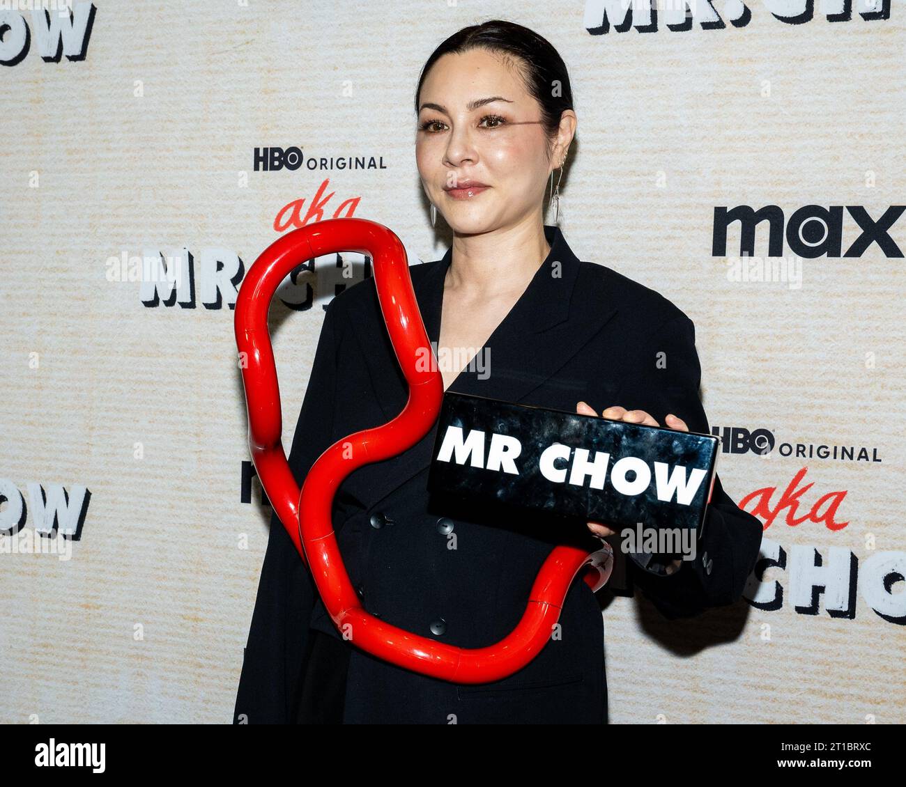 New York, USA. 08th Oct, 2023. China Chow attends the world premiere of ...