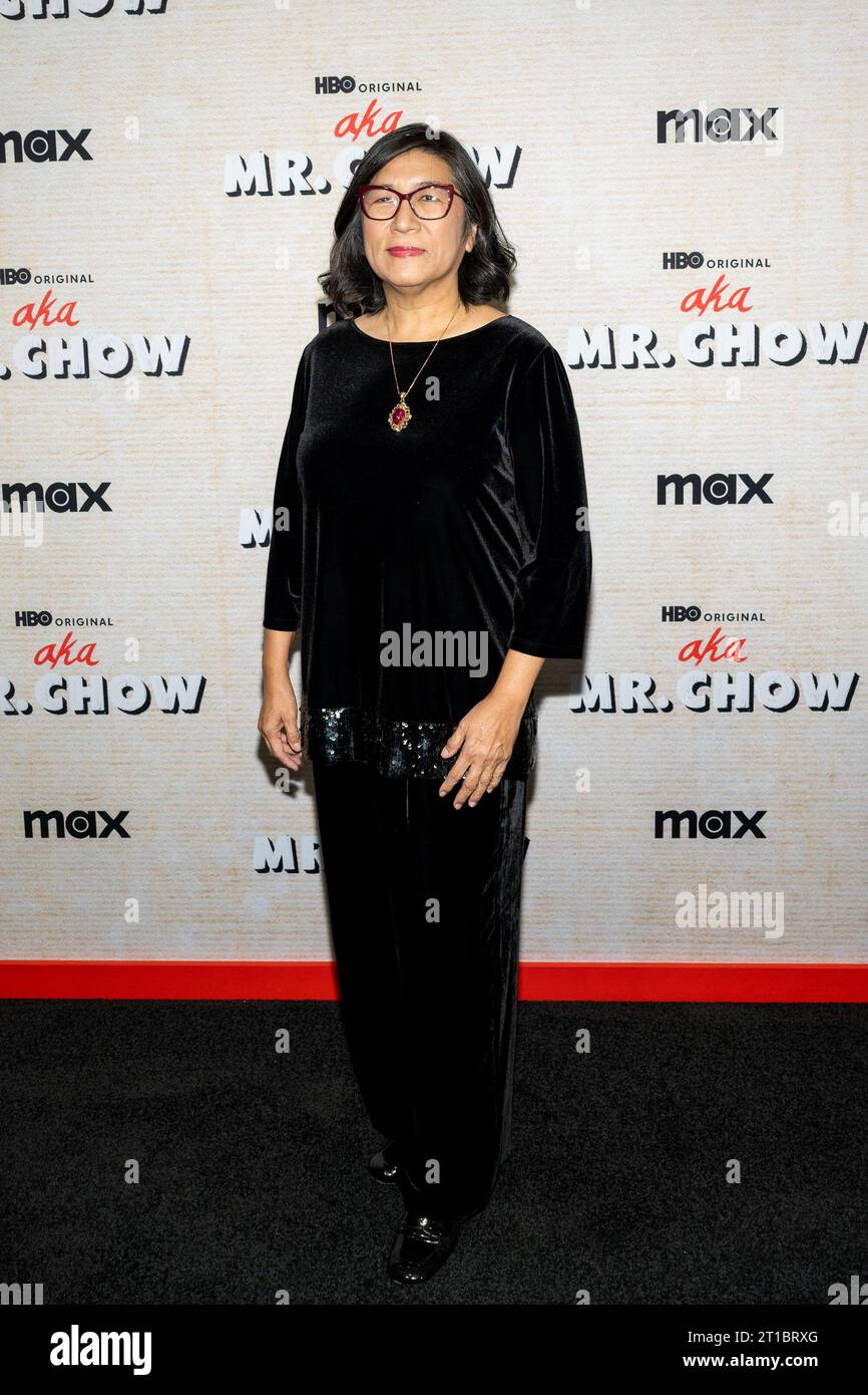 New York, USA. 08th Oct, 2023. Jean Tsien attends the world premiere of ...