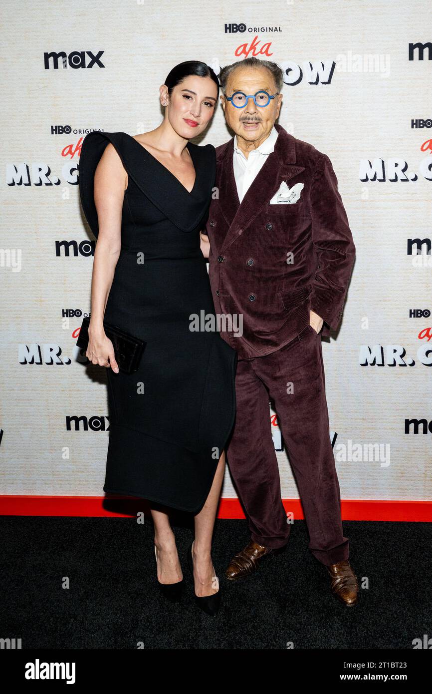 New York, USA. 08th Oct, 2023. Vanessa Chow and Michael "M" Chow attend ...
