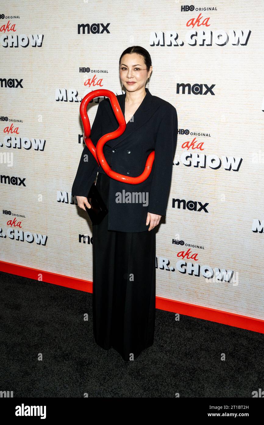 New York, USA. 08th Oct, 2023. China Chow attends the world premiere of ...