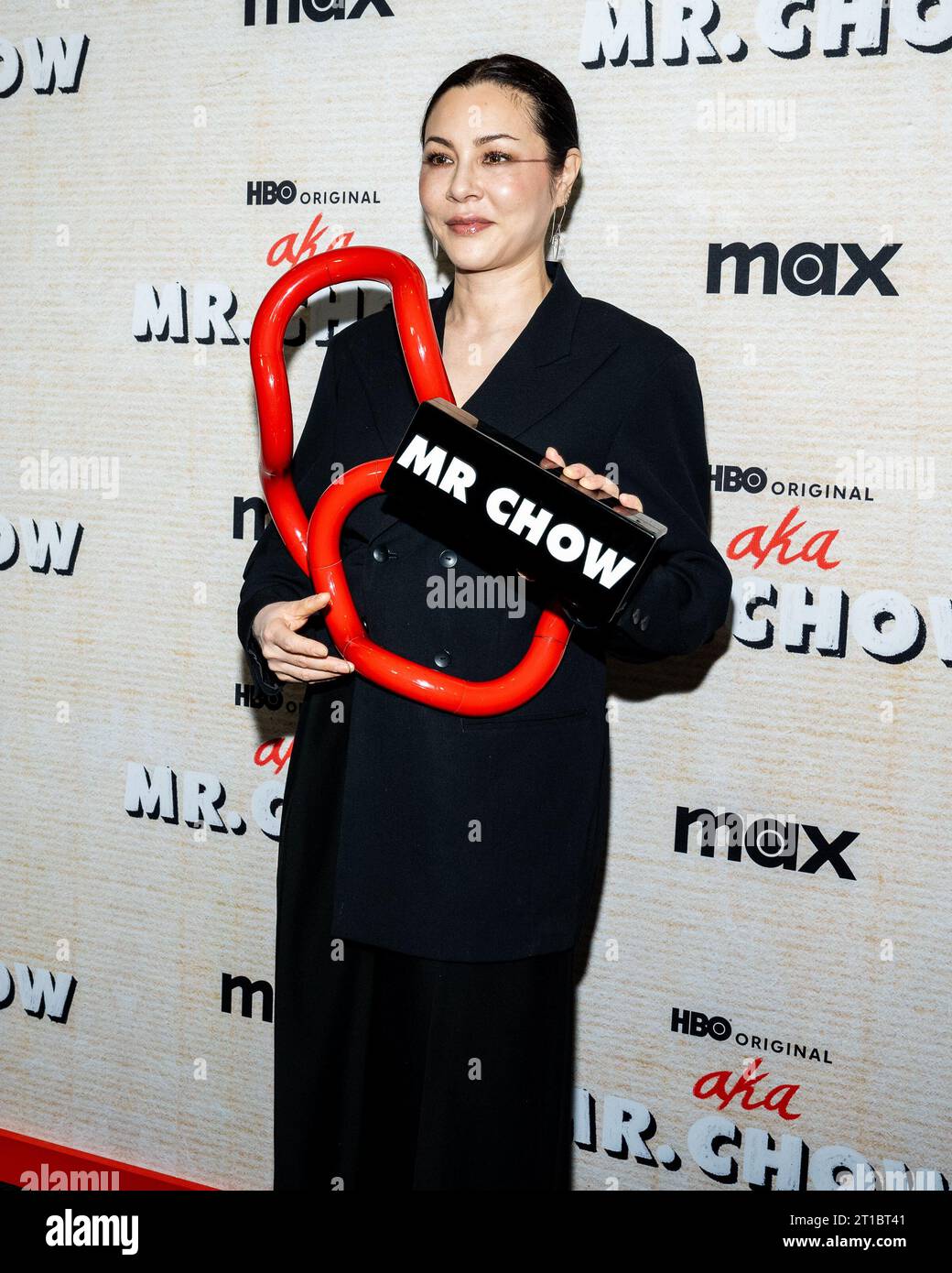 China Chow attends the world premiere of HBO's "aka Mr. Chow" at the ...