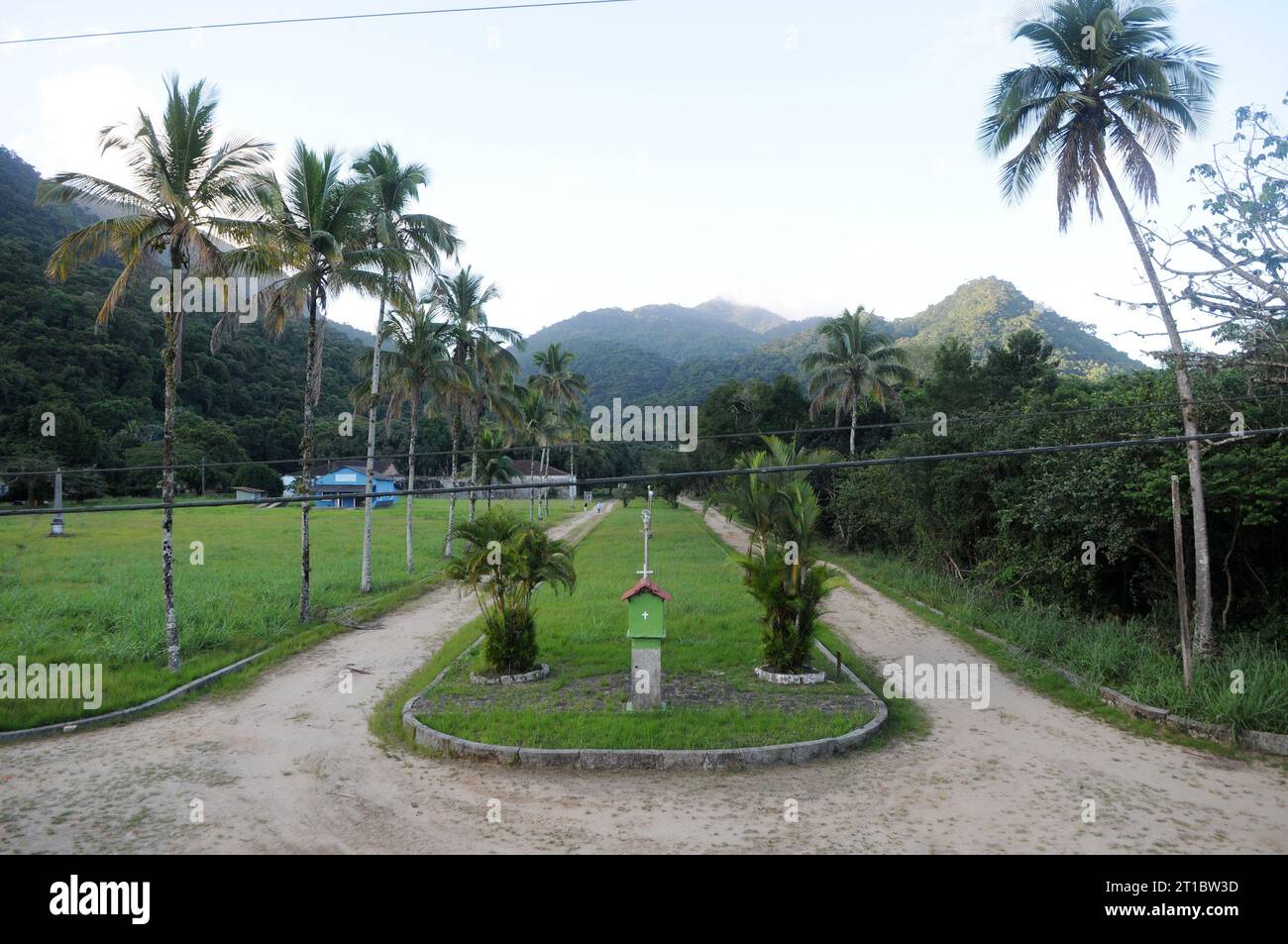 Rio de Janeiro, May 23, 2023.Vila de Dois Rios, located on Dois Rios ...
