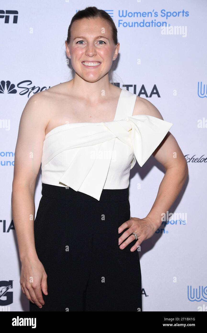 New York, USA. 12th Oct, 2023. Kendall Coyne Schofield attends the 2023 ...