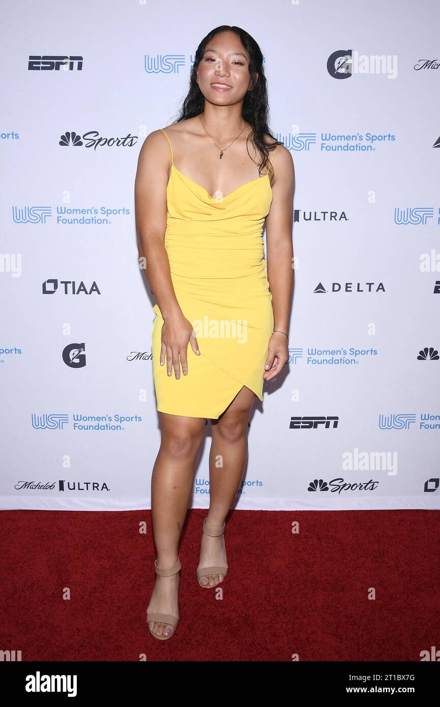 New York, USA. 12th Oct, 2023. Olivia Pichardo attends the 2023 Annual Salute to Women in Sports ...