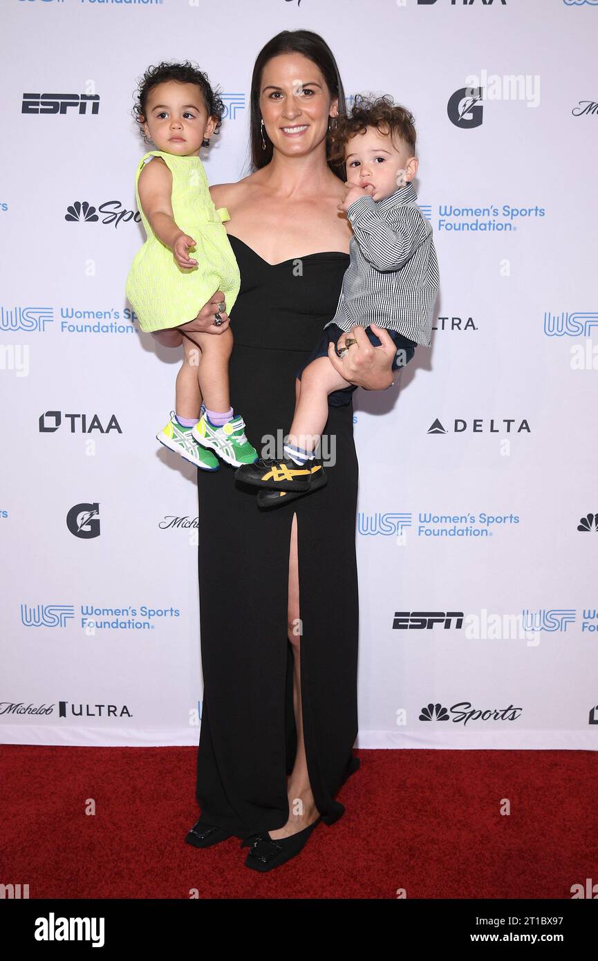 New York, USA. 12th Oct, 2023. Adeline Gray and her children attends ...