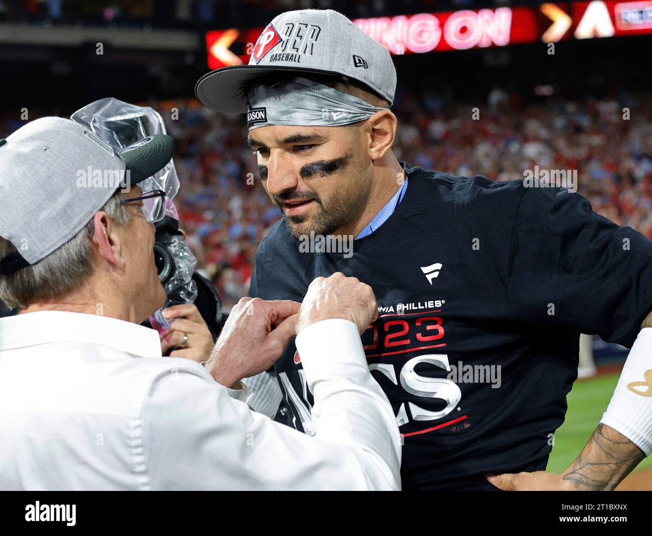 Philadelphia, United States. 12th Oct, 2023. Philadelphia Phillies team ...