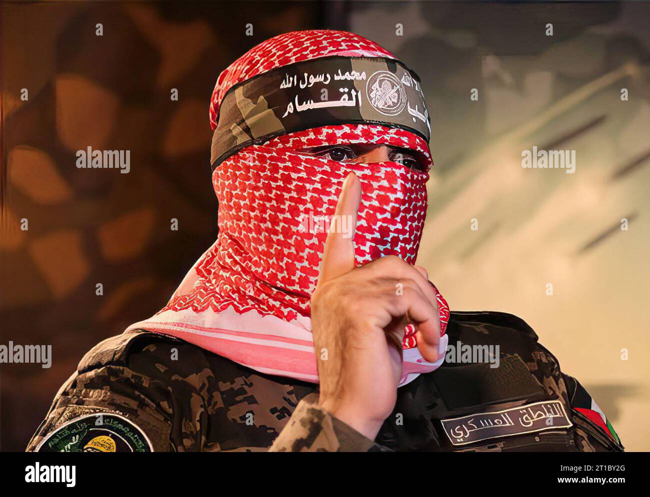 Gaza, Palestine. 13th Oct, 2023. File photo published by Hamas (Islamic ...