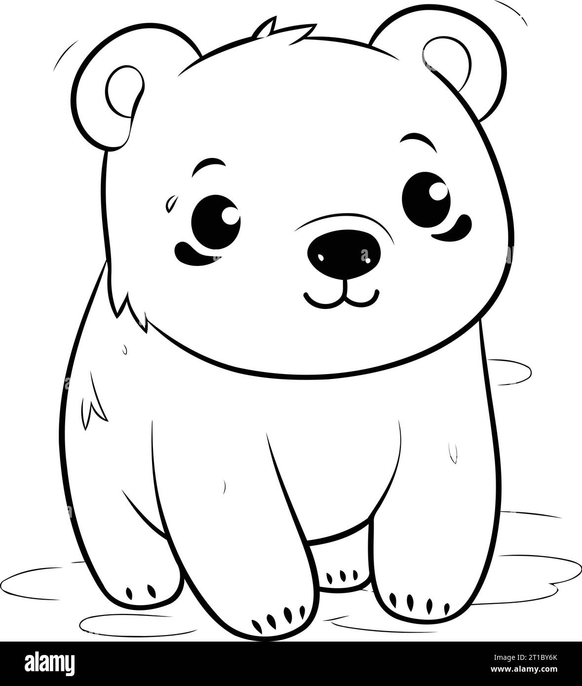 Bear Clip Art Black And White Black Bear Nature Stock Illustrations