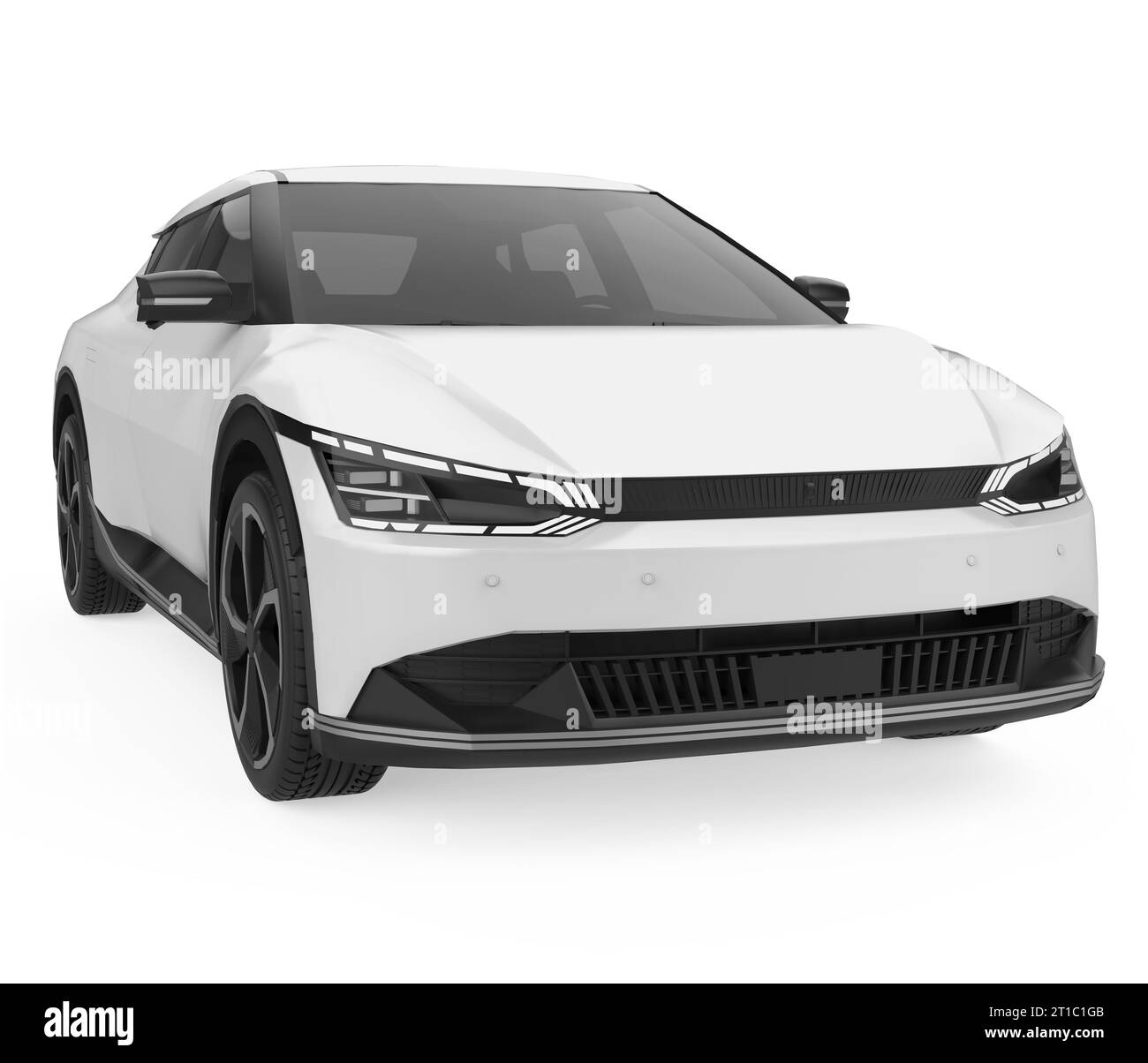 Sedan Car Isolated Stock Photo - Alamy