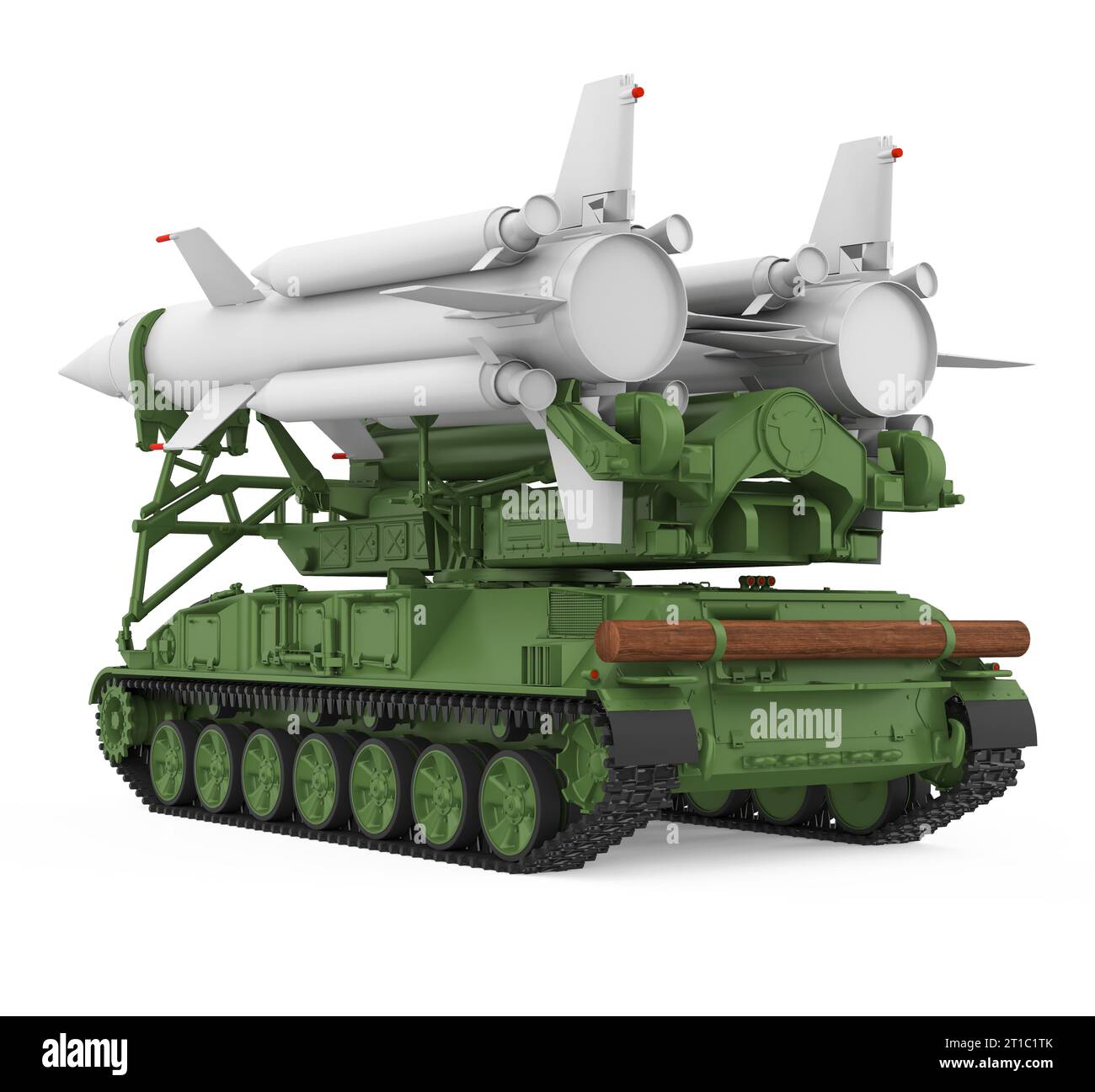 Military Missile Tank Isolated Stock Photo - Alamy