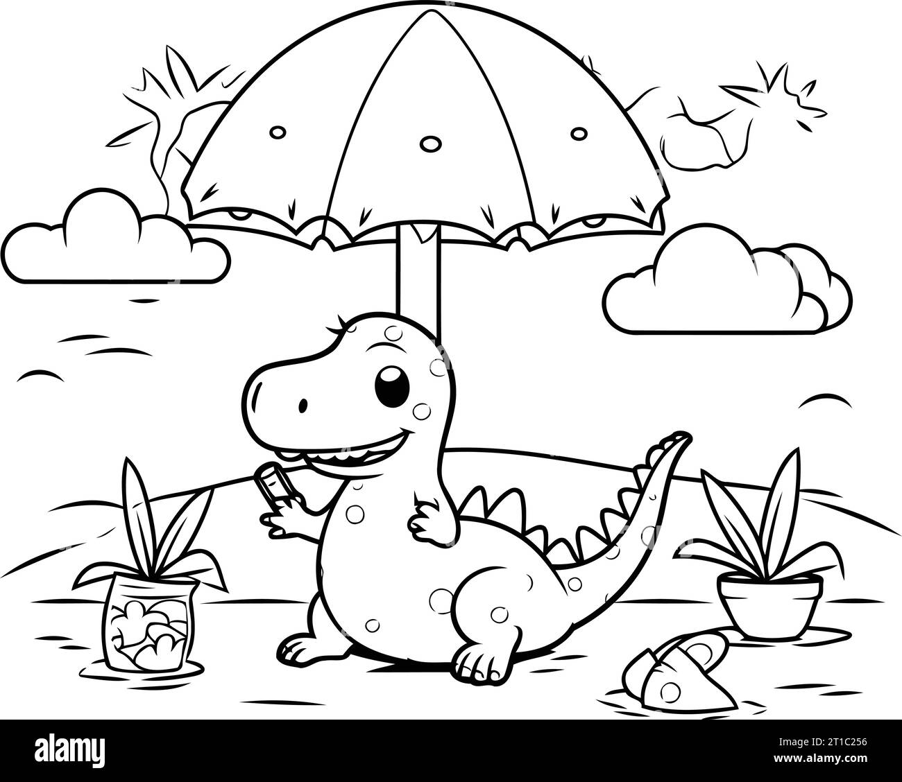Rainy Day Clip Art Black And White Rainy Day Coloring Page Images