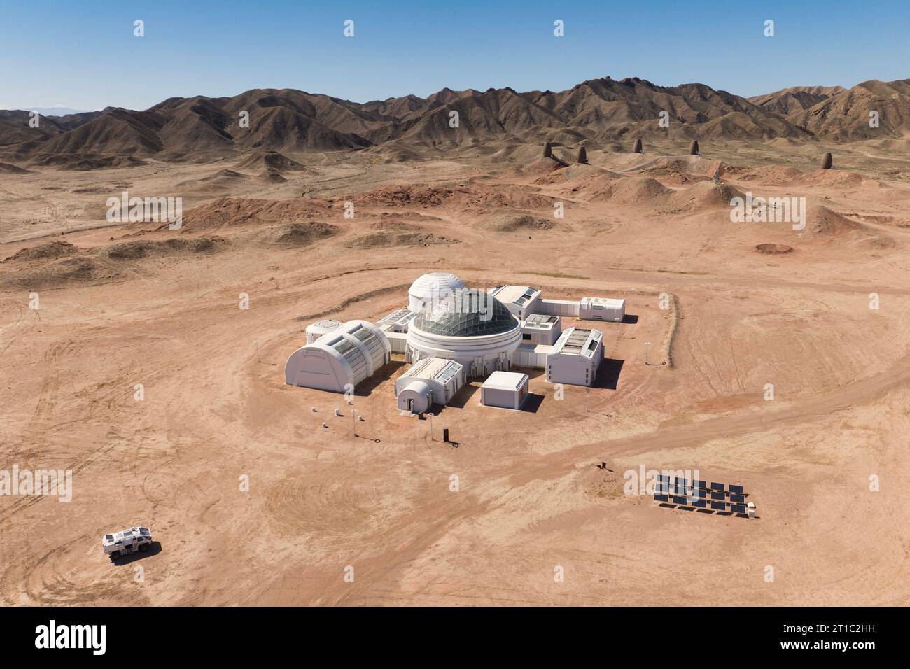 Space Base On Mars