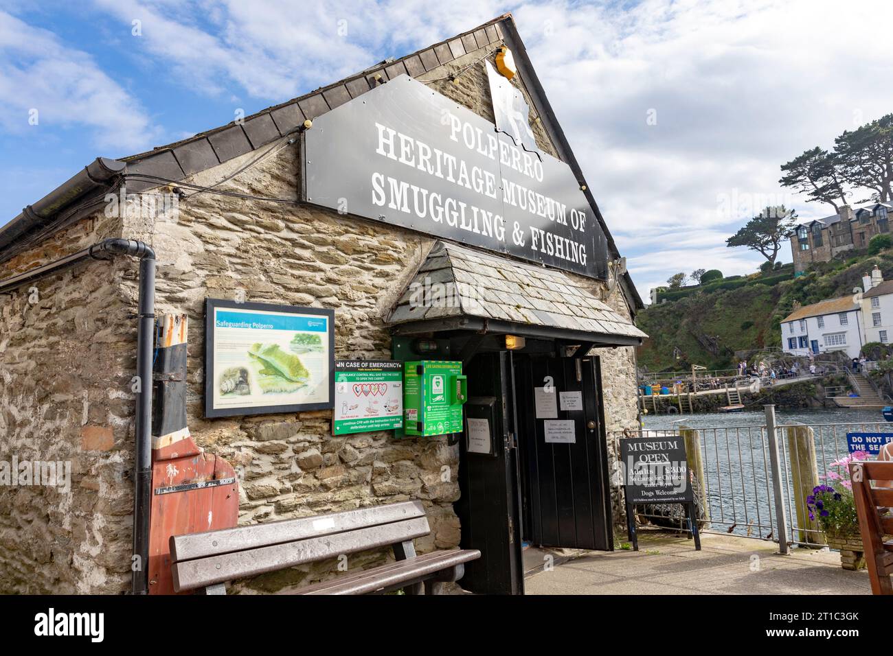 Polperro heritage museum of smuggling and fishing,Cornwall,England,UK ...