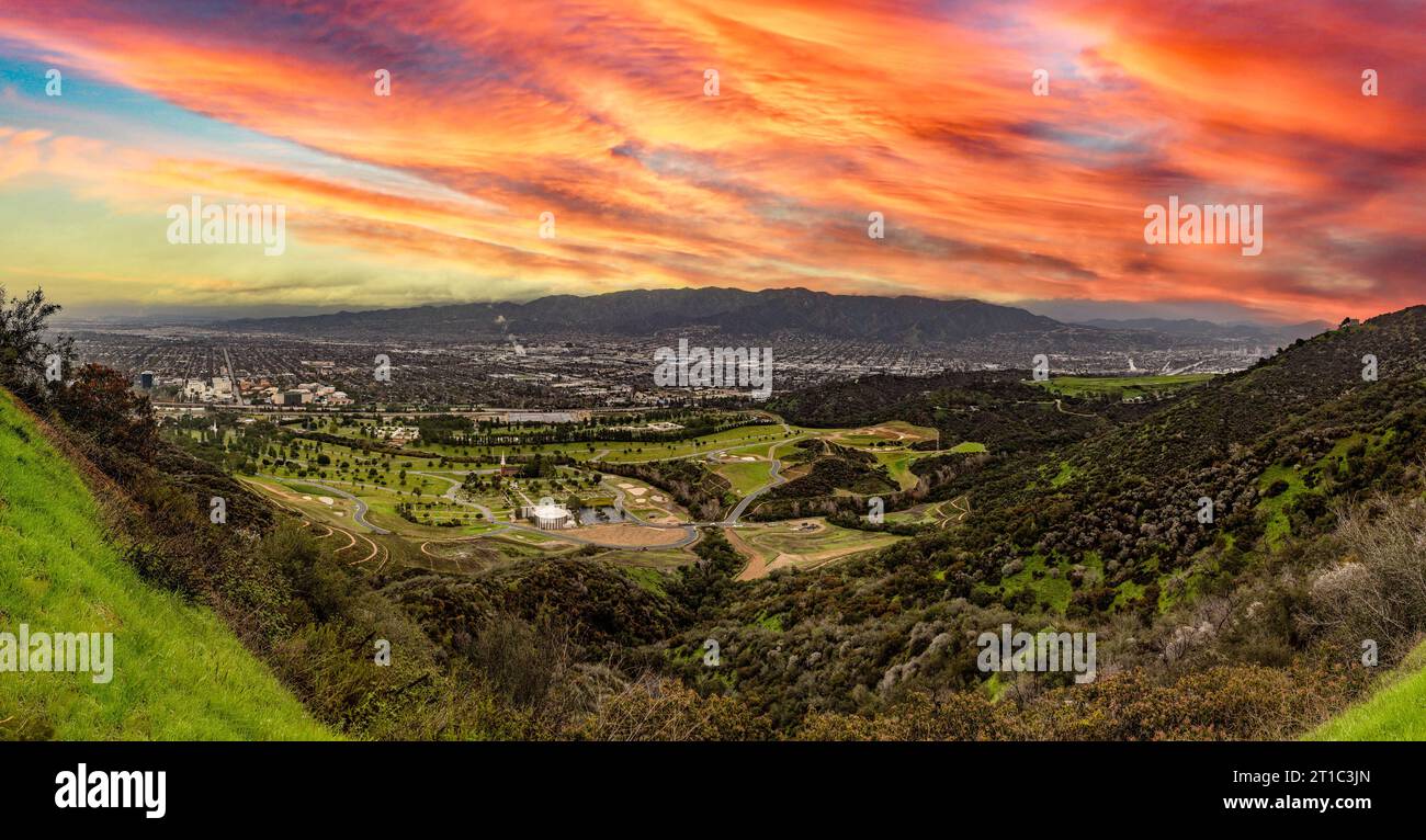Griffith park observatory road hi-res stock photography and images - Alamy