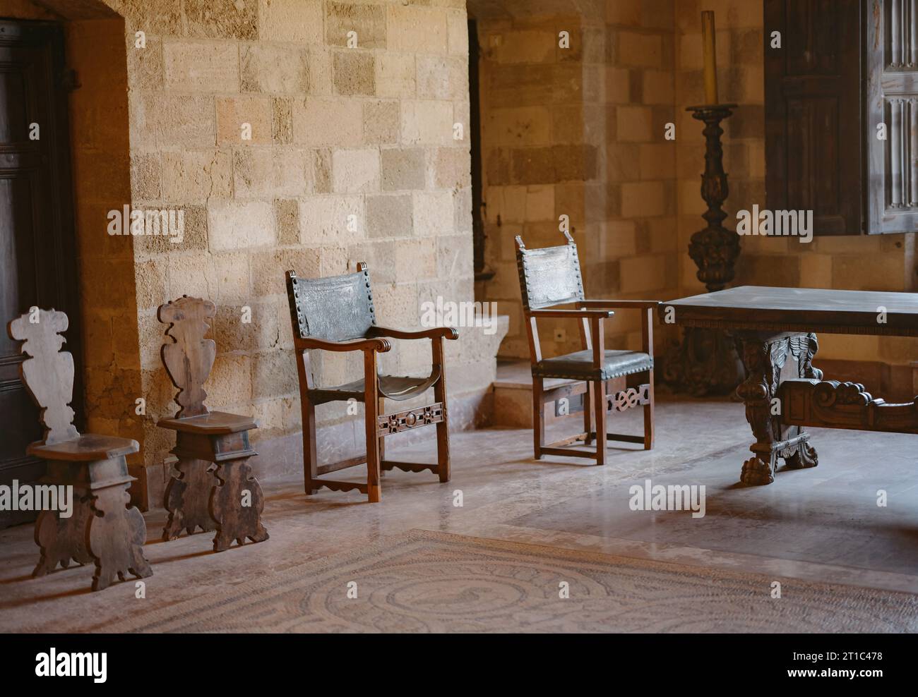 Rhodes, Greece - April 21, 2023: Rhodes Medieval Knights Grand Master ...