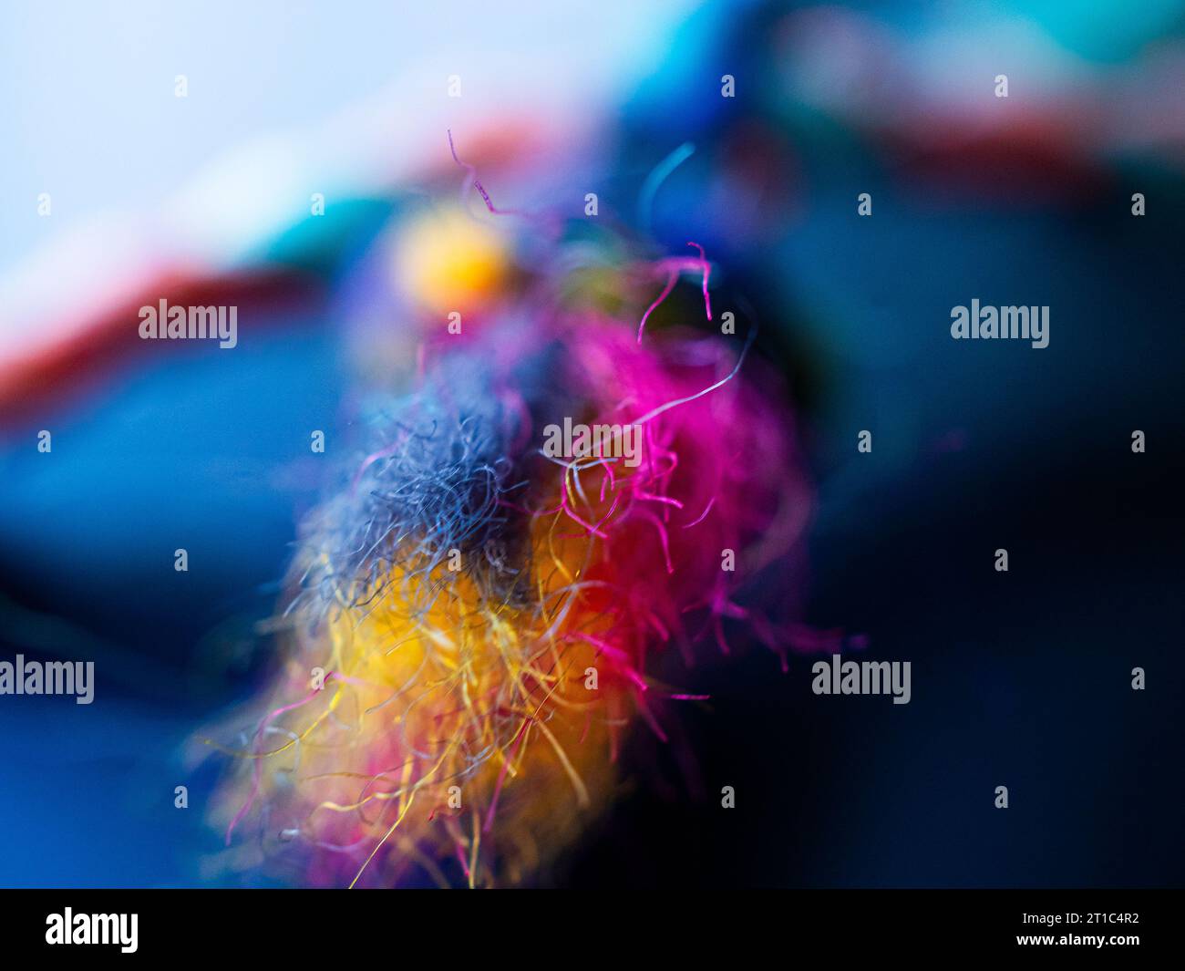Wool yarn threads close hi-res stock photography and images - Alamy