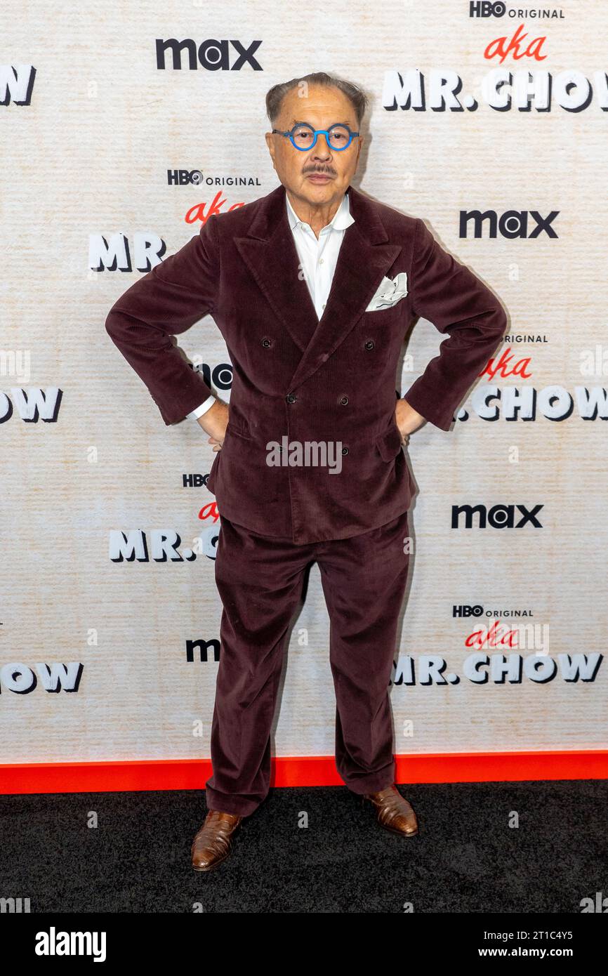 New York, United States. 12th Oct, 2023. Michael M Chow attends the aka ...