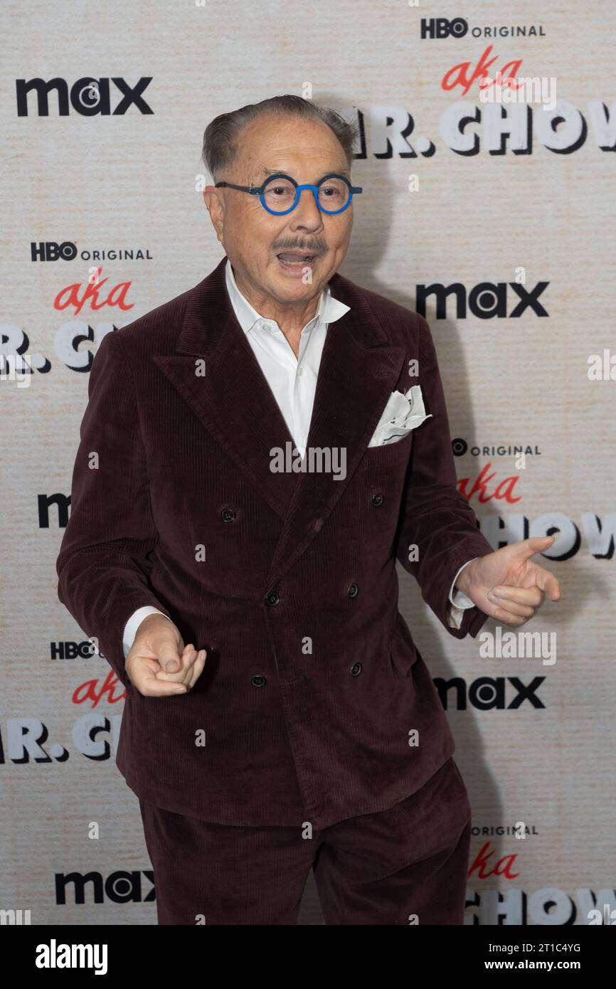 New York, United States. 12th Oct, 2023. Michael M Chow attends the aka ...
