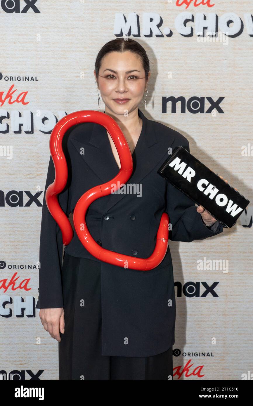 New York, United States. 12th Oct, 2023. China Chow attends the aka MR ...