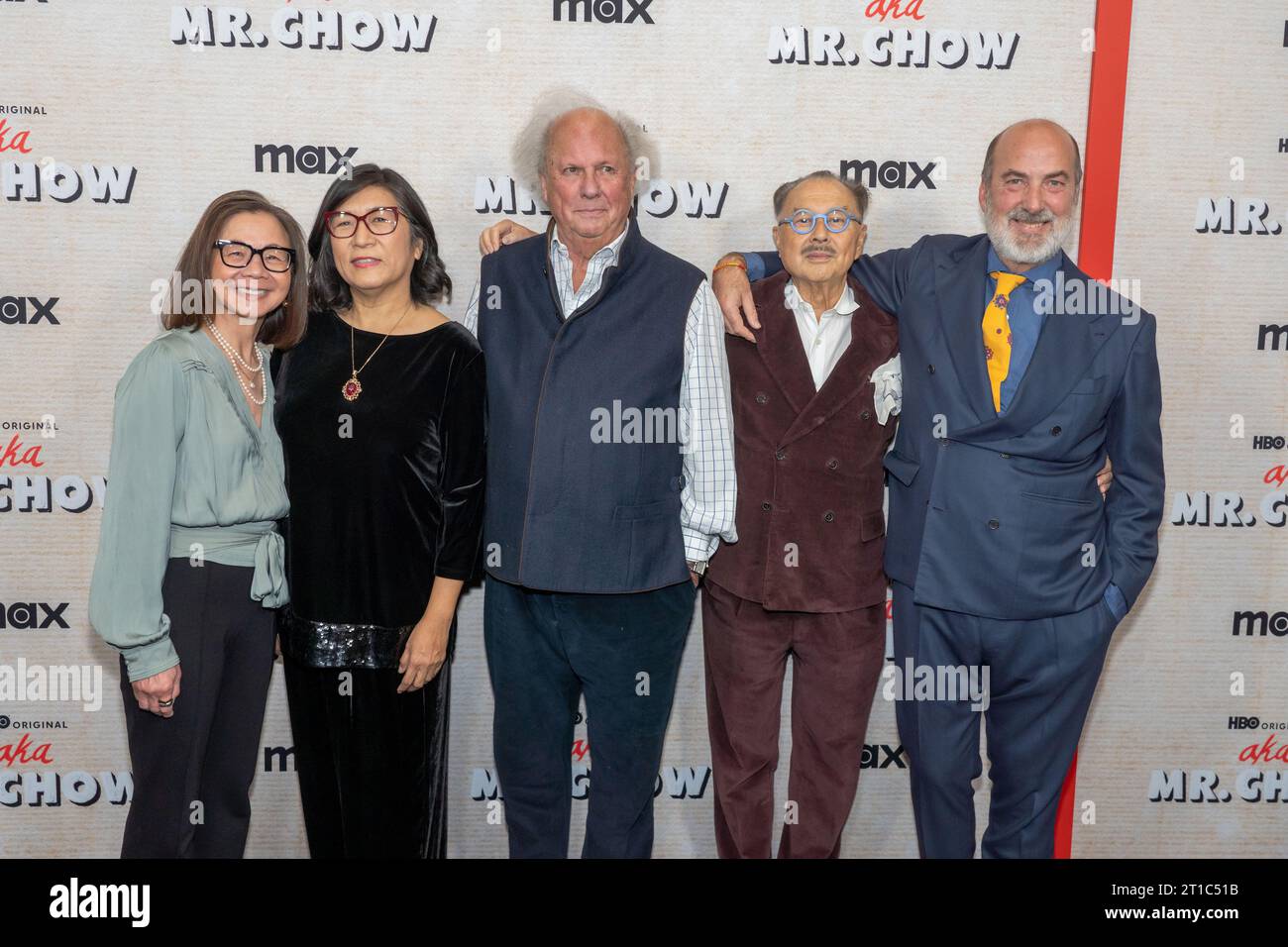 New York, United States. 12th Oct, 2023. Diane Quon, Jean Tsien ...