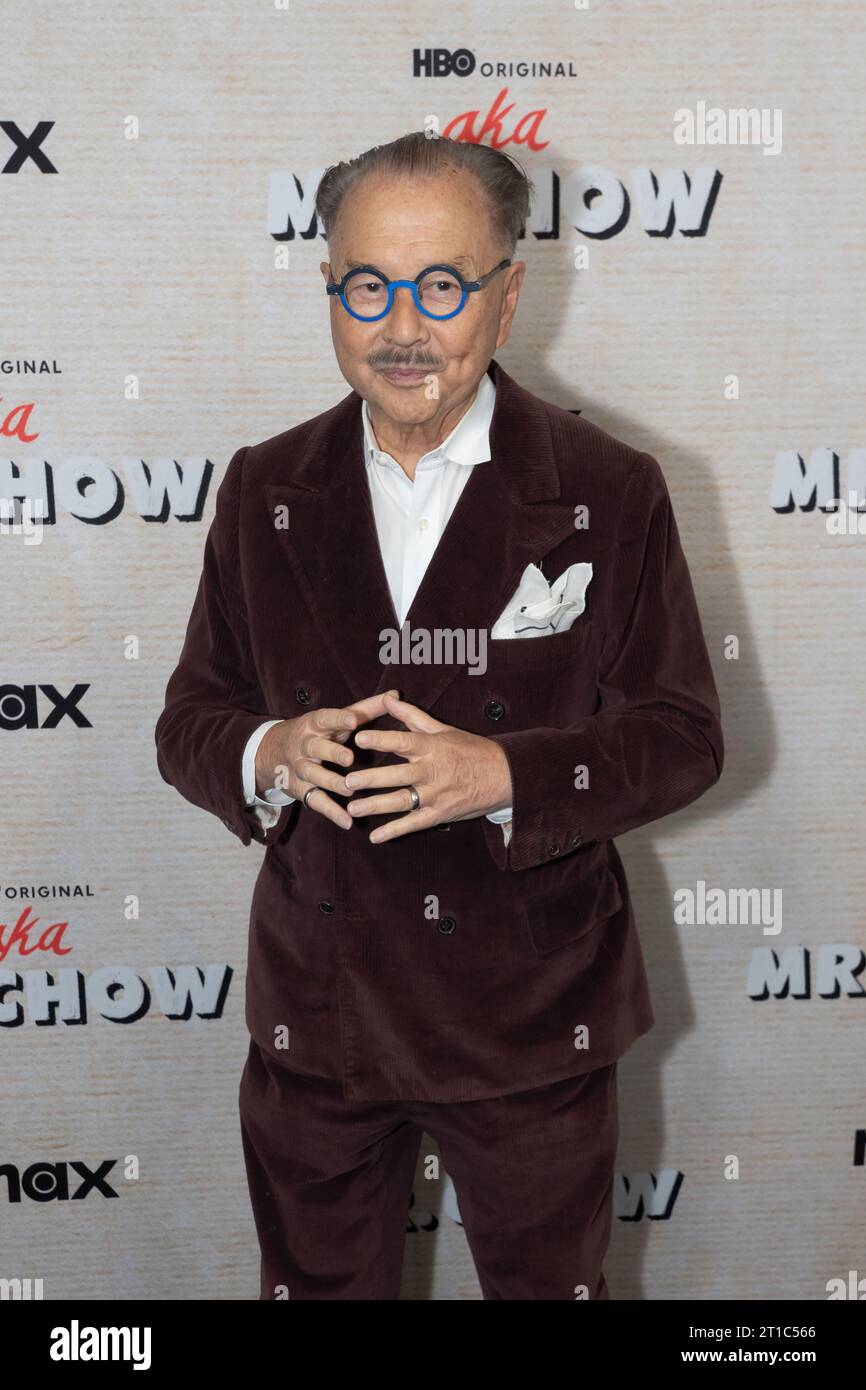 New York, United States. 12th Oct, 2023. Michael M Chow attends the aka ...