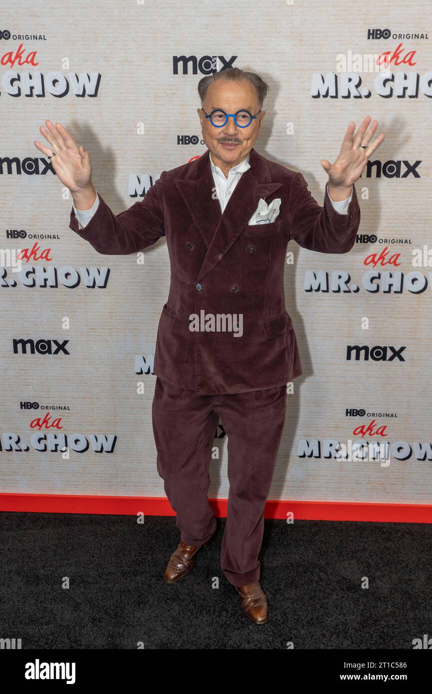 New York, United States. 12th Oct, 2023. Michael M Chow attends the aka ...