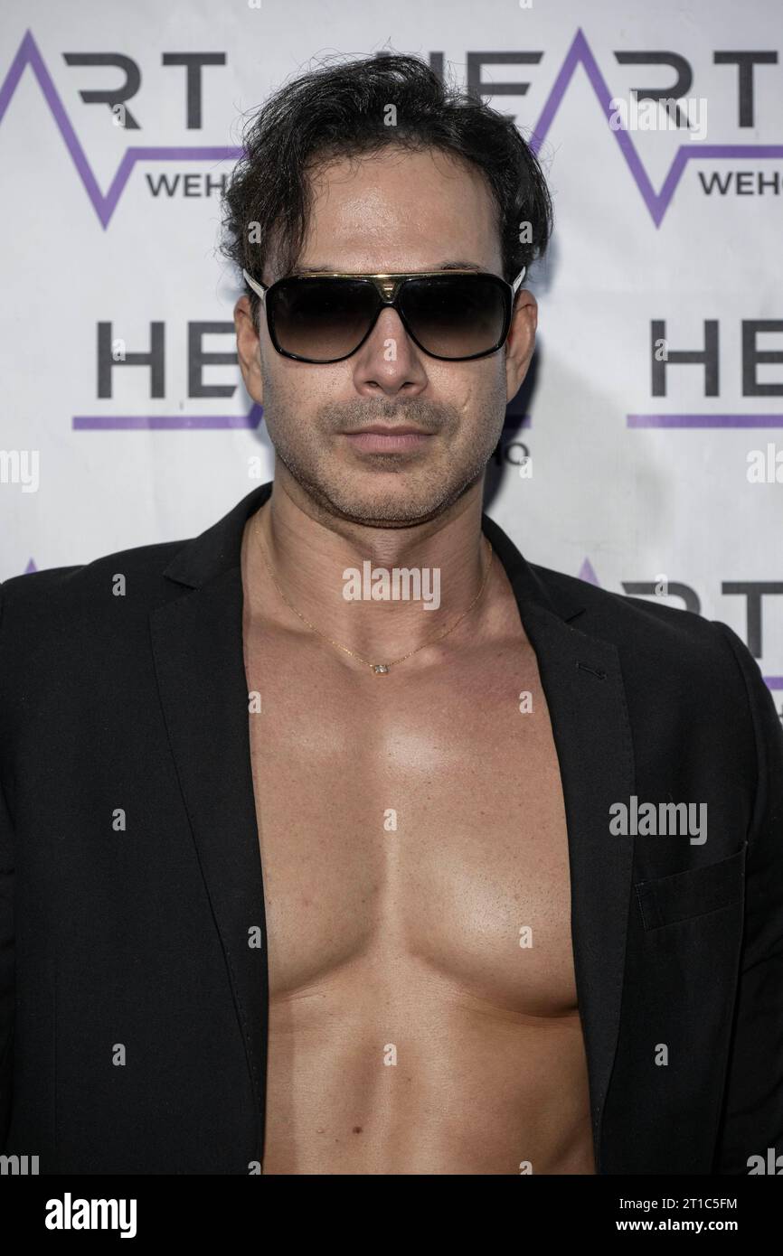 Los Angeles, USA. 12th Oct, 2023. Wrestler Maximilien Monclair attends ...